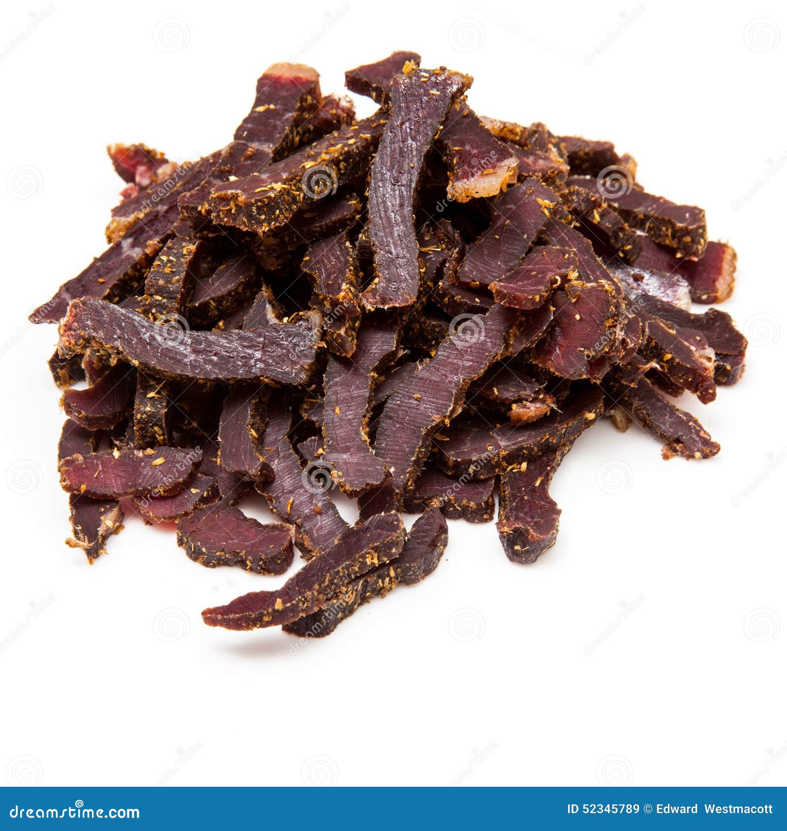 Beef Biltong - African Dried Meat Royalty-Free Stock Photography ...
