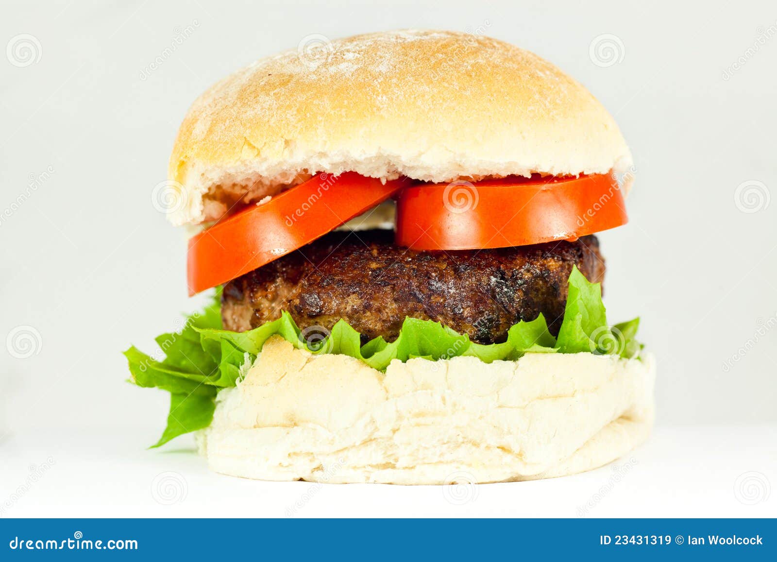 Beef Burger stock image. Image of drink, tomato, shot - 23431319