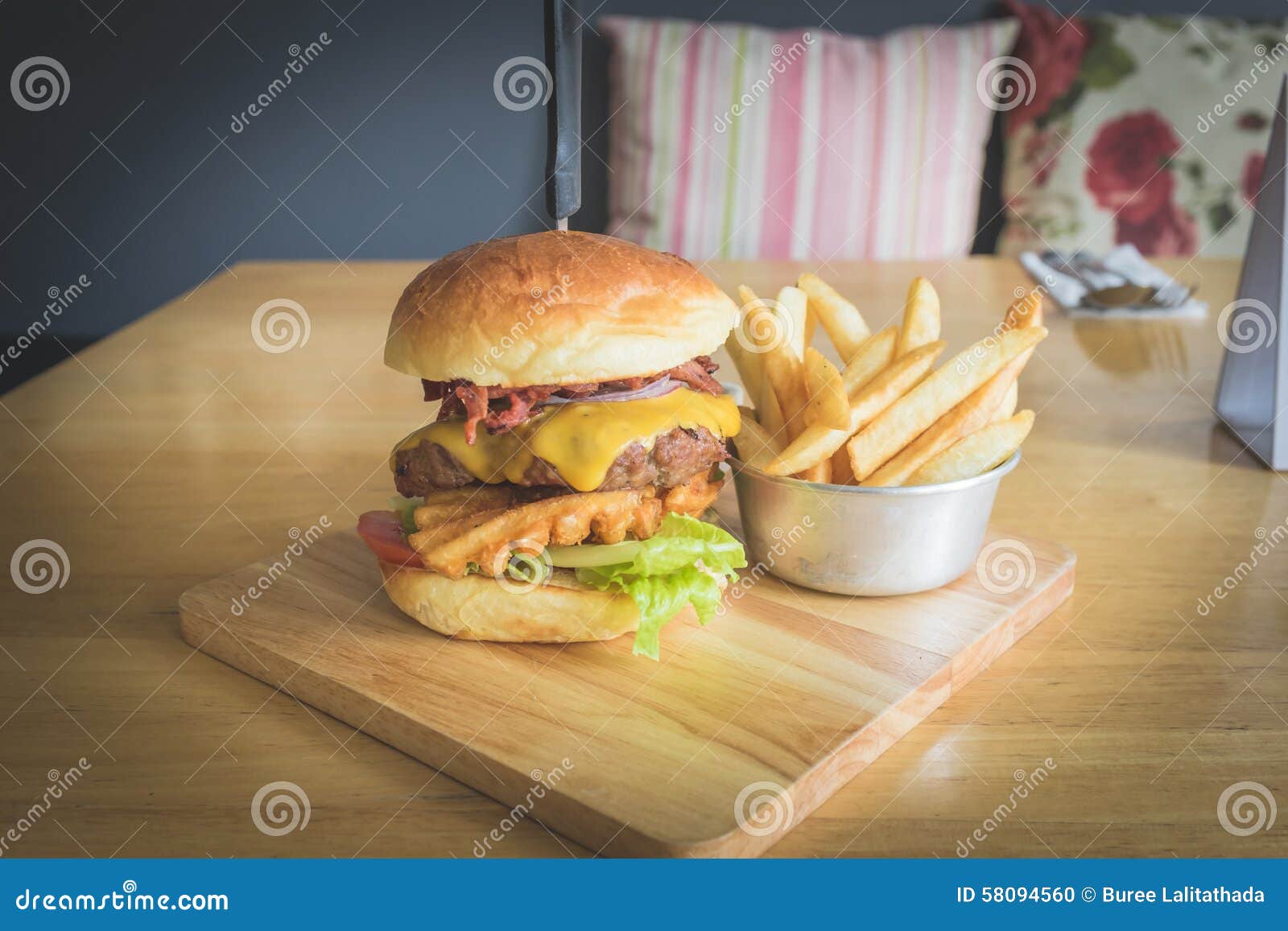 Beef Burger / Breaking Bad stock photo. Image of sauerkraut - 58094560