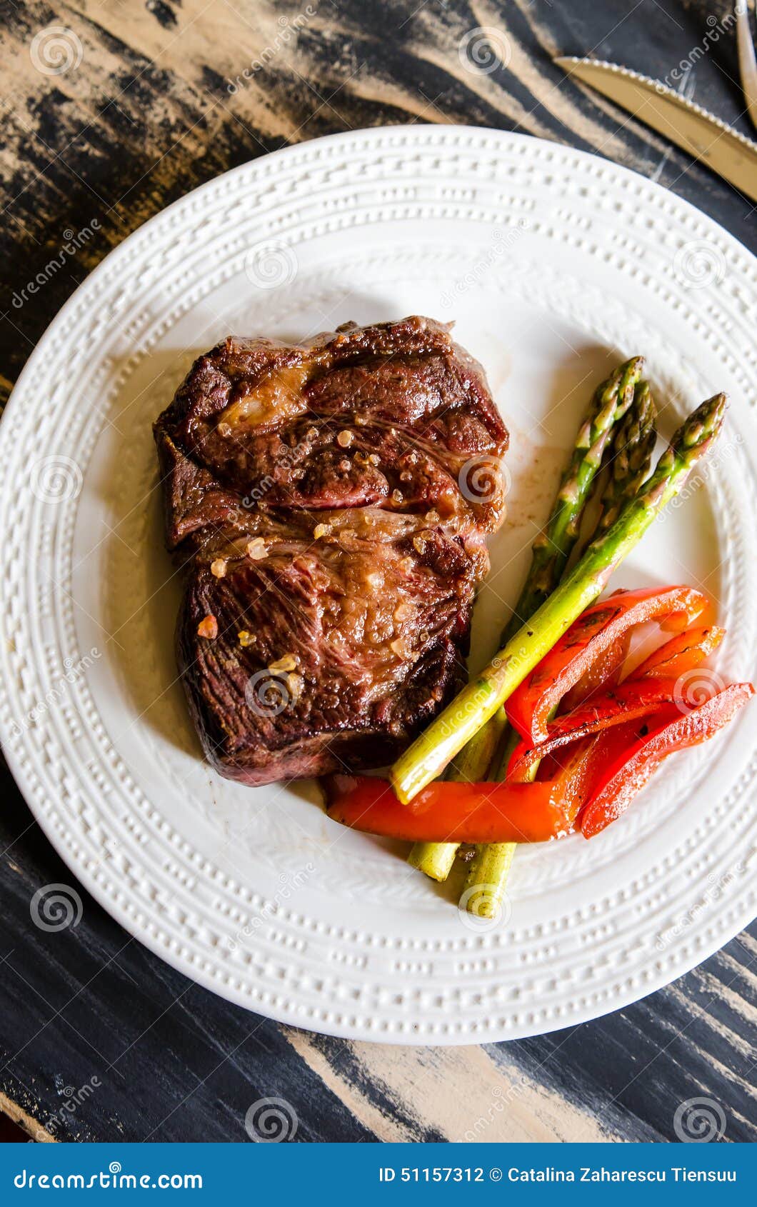 Beef chuck steak stock photo. Image of peppergarnish - 51157312