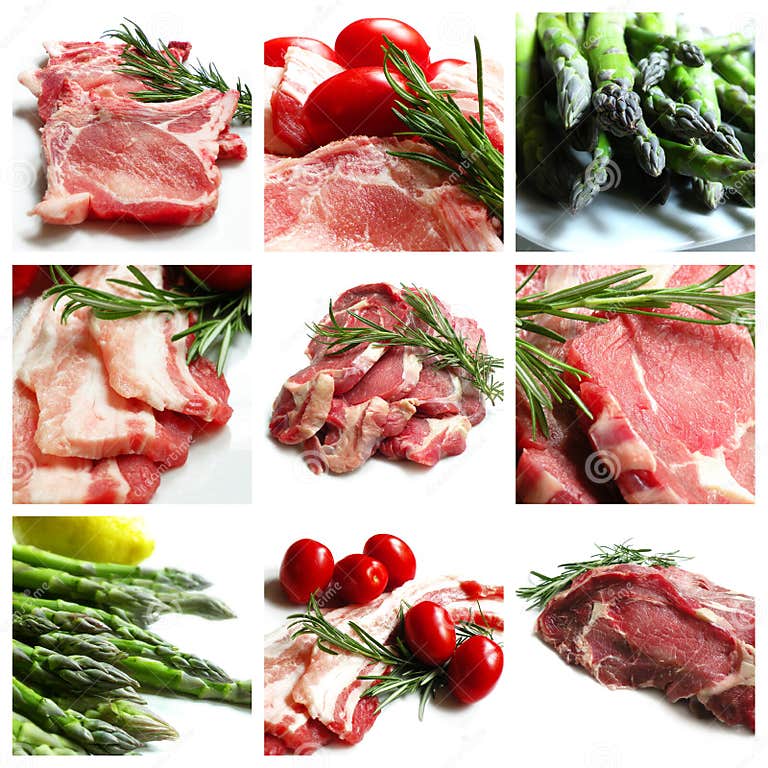 Beef Collage stock image. Image of montage, sloppy, sandwich - 19386045