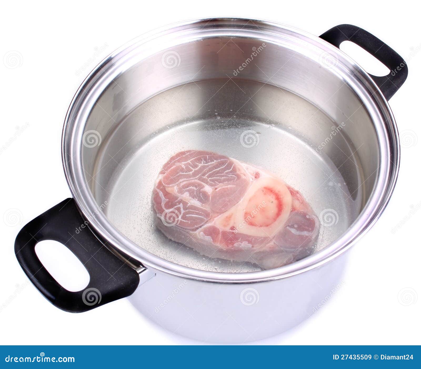 Beef cooked in a metal pot stock image. Image of healthy - 27435509