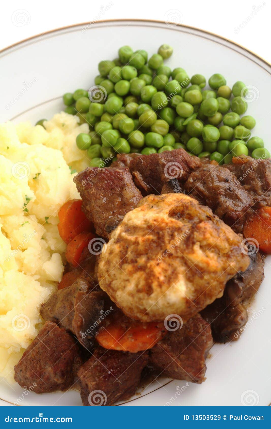 Beef dinner vertical stock image. Image of macro, closeup - 13503529