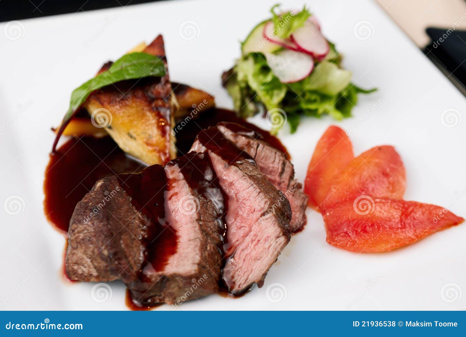 Beef fillet stock photo. Image of meal, grill, dish, dinner - 21936538