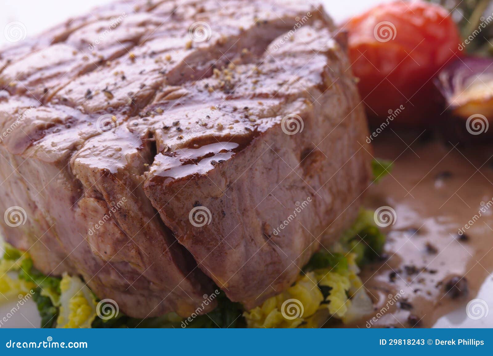 Beef Fillet Steak stock image. Image of steak, beef, pepper - 29818243