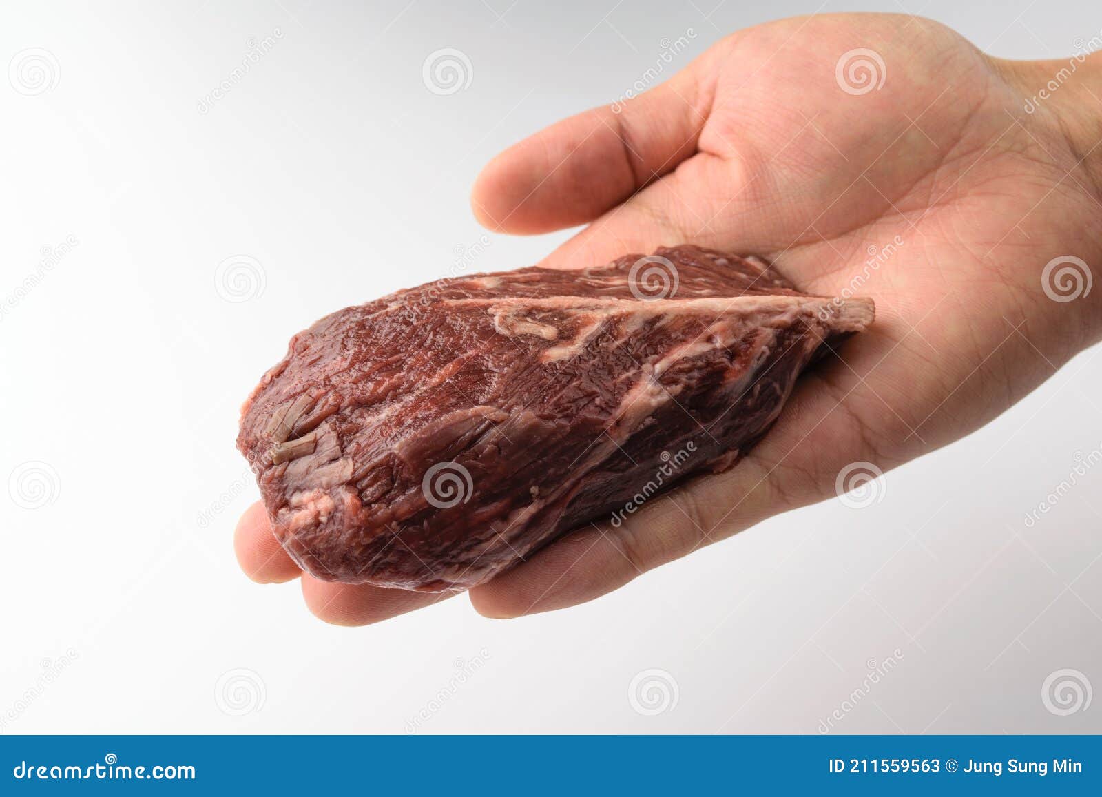 Beef Front Leg on White Background Stock Image - Image of avalanche ...
