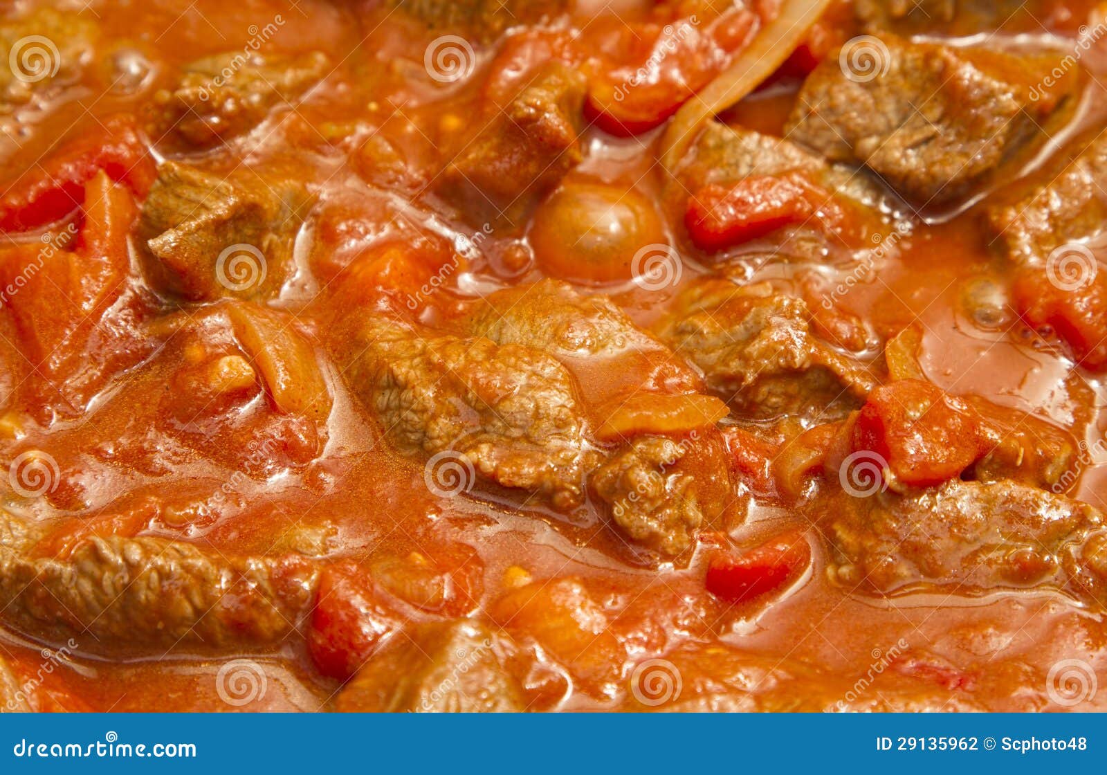 Beef goulash stock photo. Image of cooked, starter, herbs - 29135962