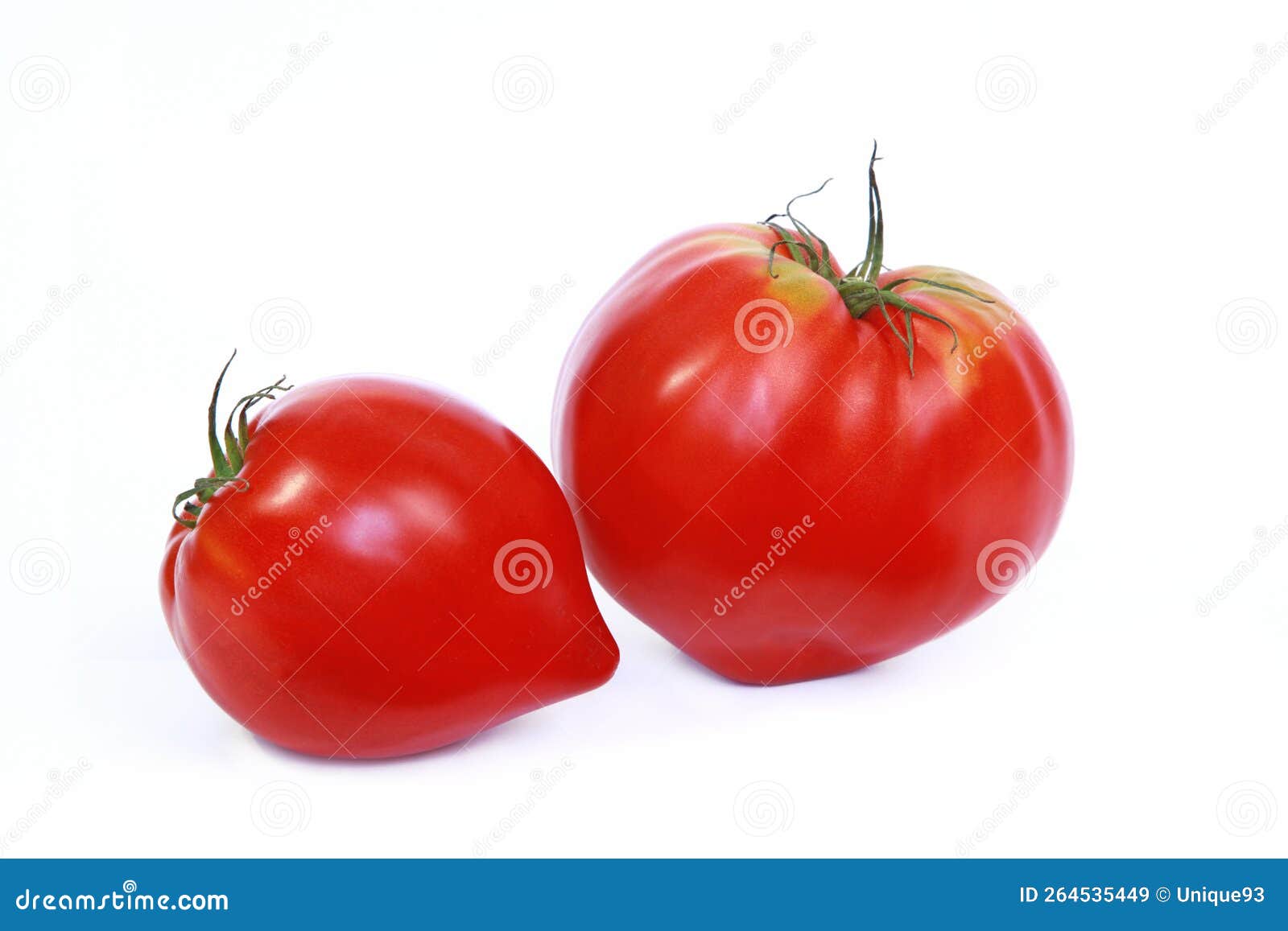 Beef heart tomato stock image. Image of healthy, isolated - 264535449