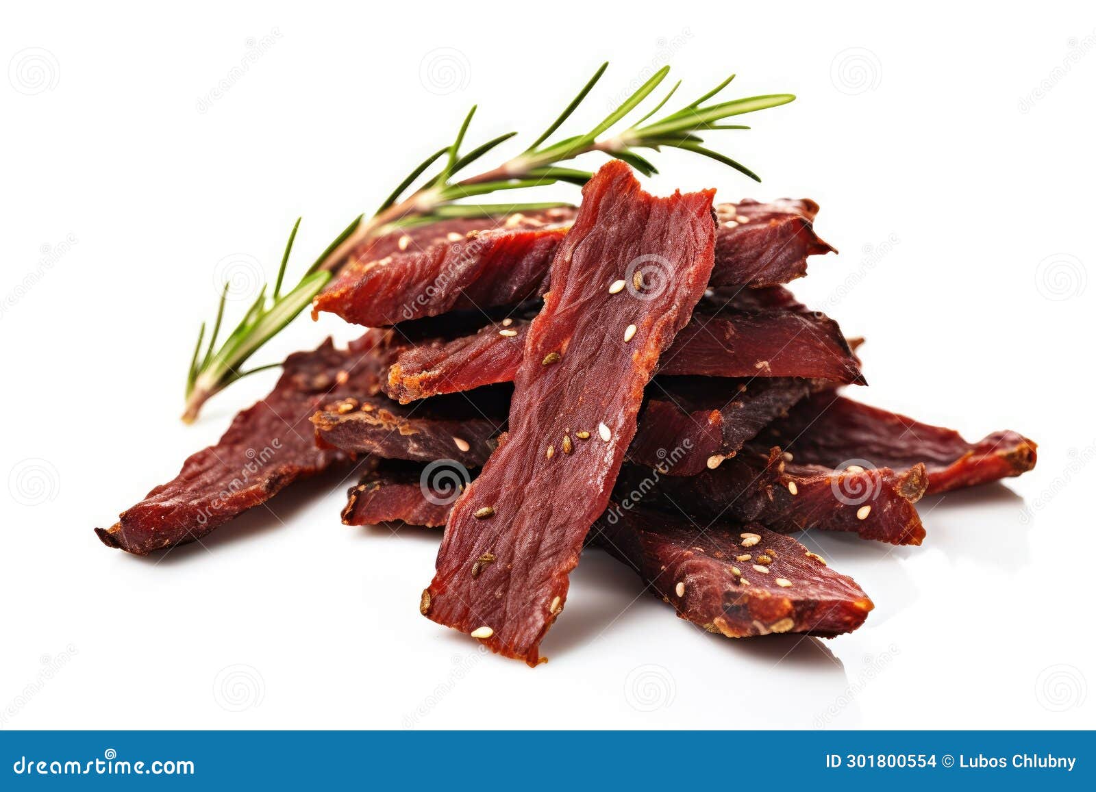 Beef Jerky Retro Vintage Illustration | CartoonDealer.com #263254818