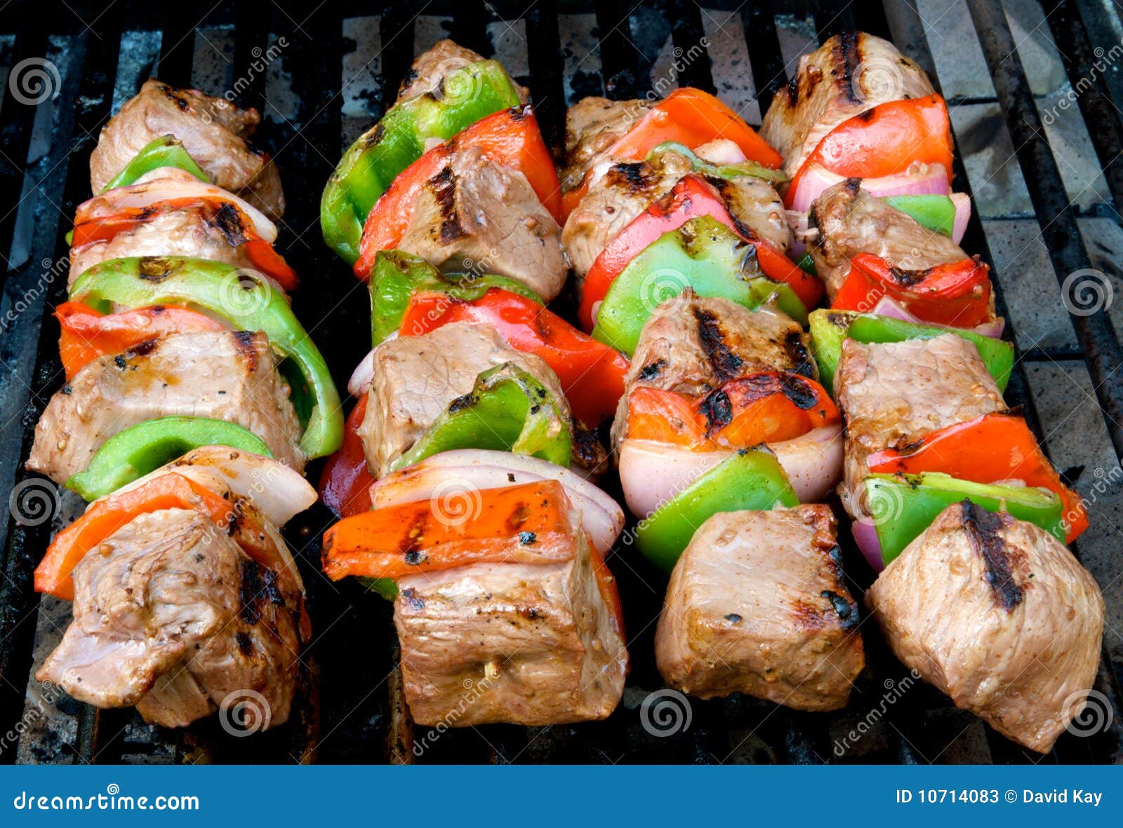 Beef kabobs and corn stock image. Image of yellow, sticks - 10714083