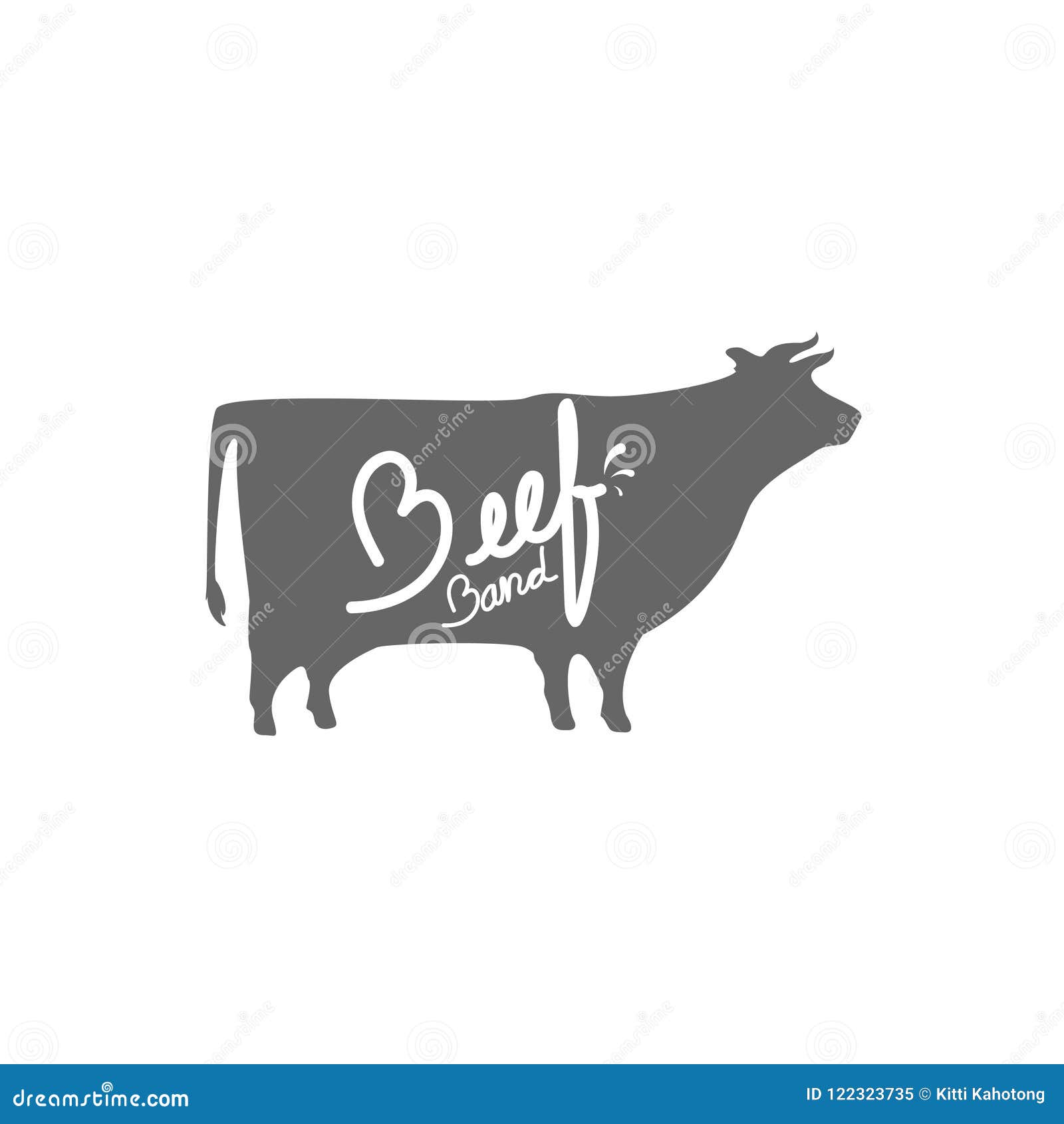 Beef Label Logo Design , Vector Stock Illustration - Illustration of ...
