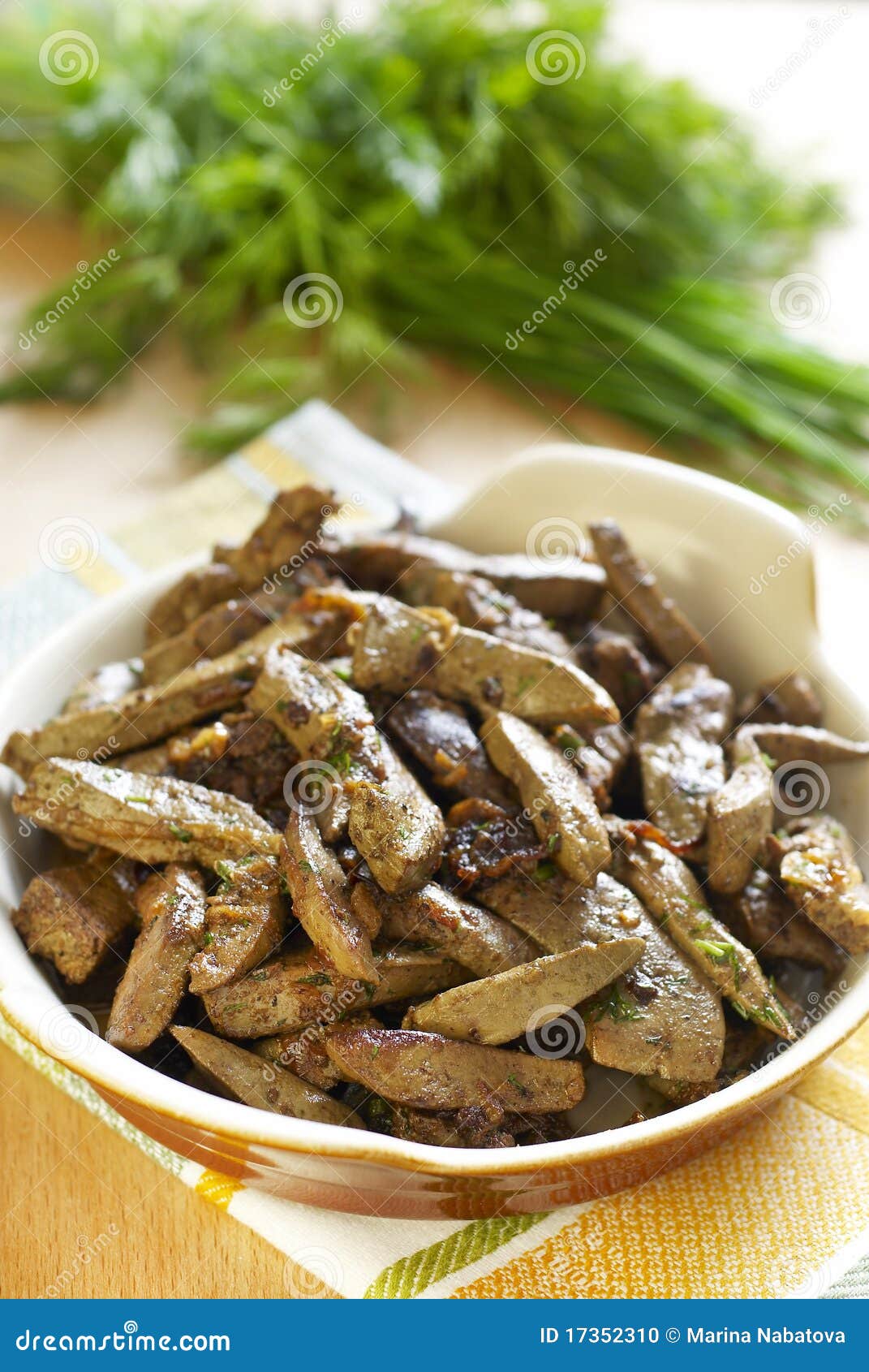 Beef liver stock photo. Image of gastronomy, gourmet - 17352310