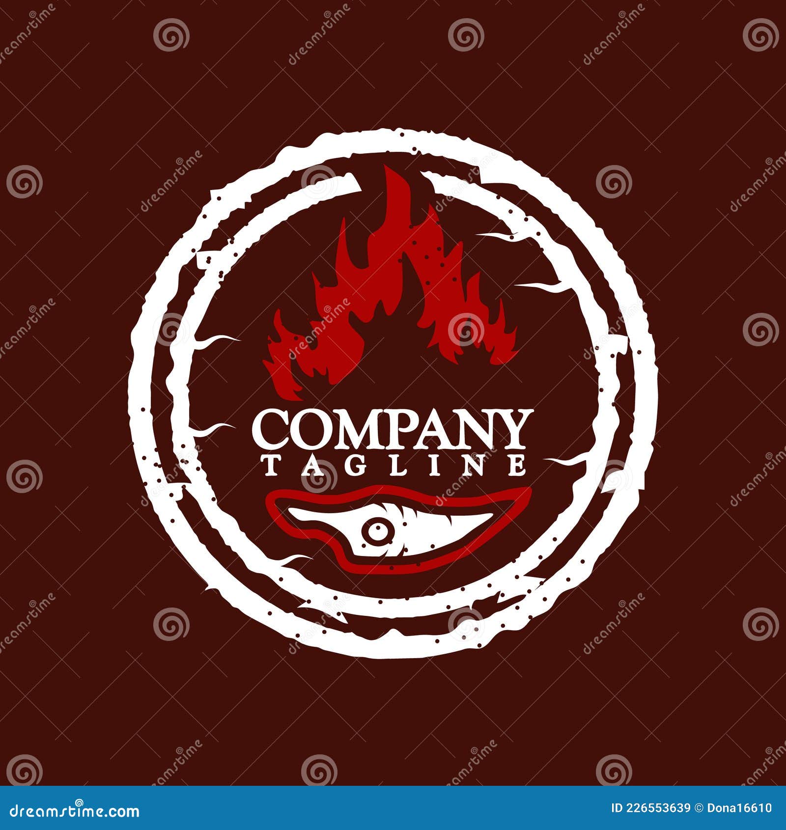 Beef logo stock vector. Illustration of dinner, backdrop - 226553639