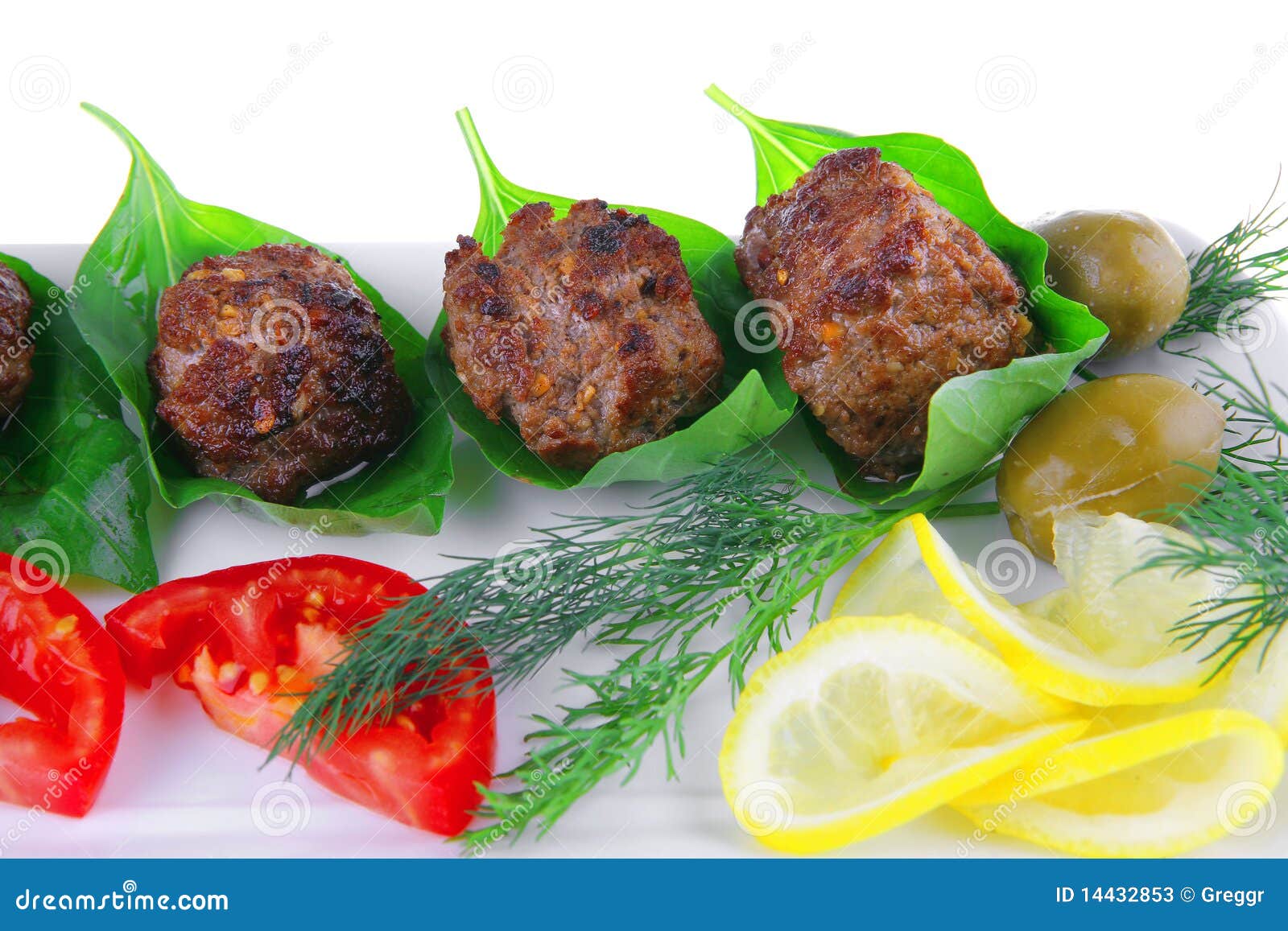 Beef Meat Cutlet with Tomatoes Stock Image - Image of citrus, appetizer ...