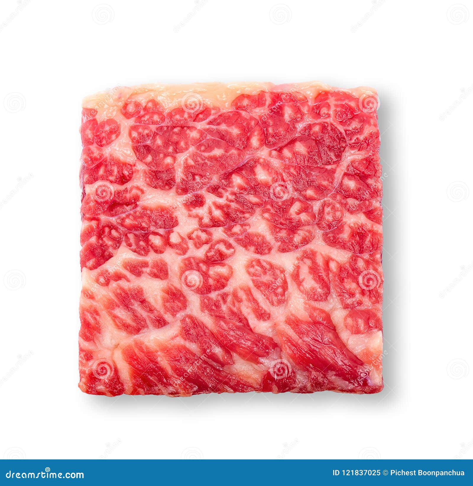 Beef Meat Isolated on White Clipping Path Stock Image - Image of diet ...
