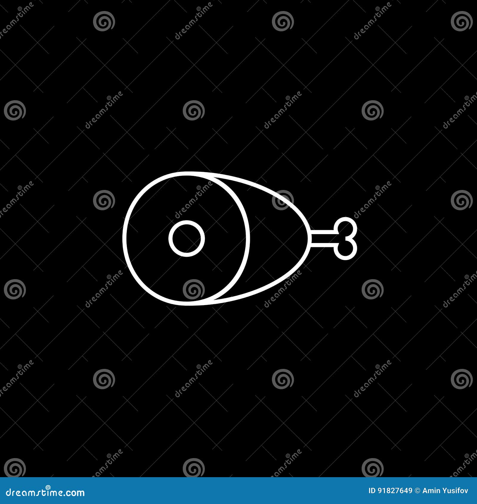 Meat Line Icons Signs Set. Design Collection Of Pork, Beef, Mutton ...