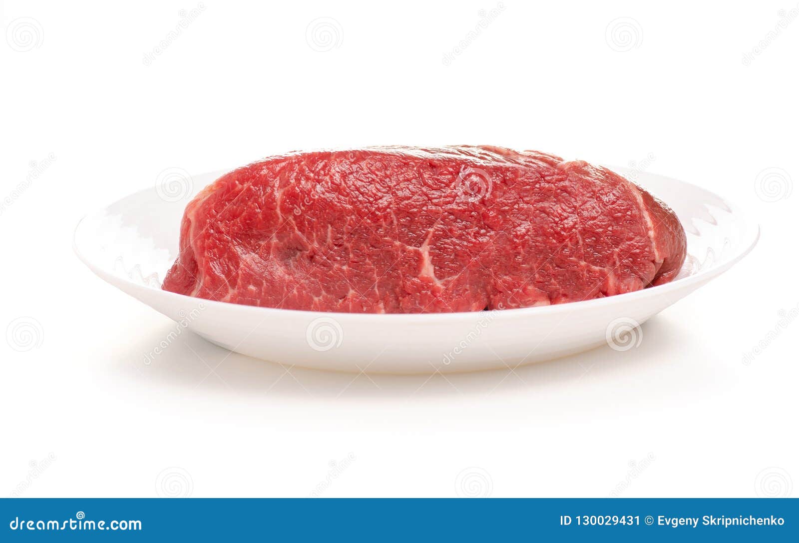 Beef meat on a plate stock image. Image of mountain - 130029431