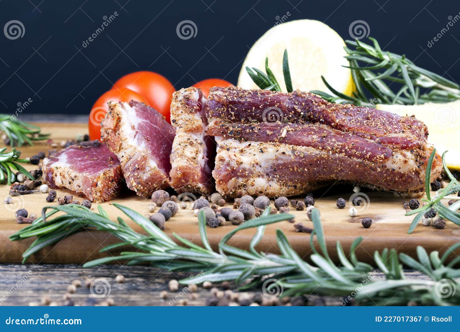 Beef Meat Products with Spices Stock Image - Image of spices, beef ...