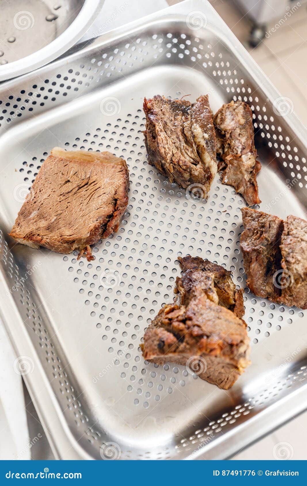Beef meat on tray stock photo. Image of tray, beef, food - 87491776