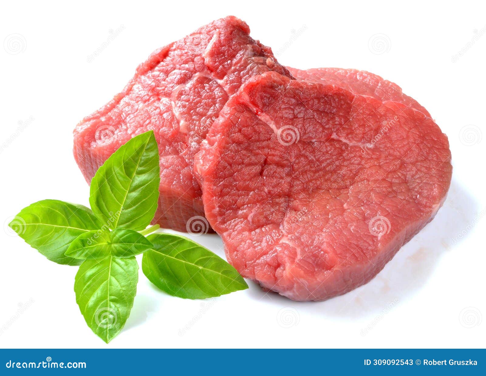 Beef neck stock image. Image of isolated, chop, beef - 309092543