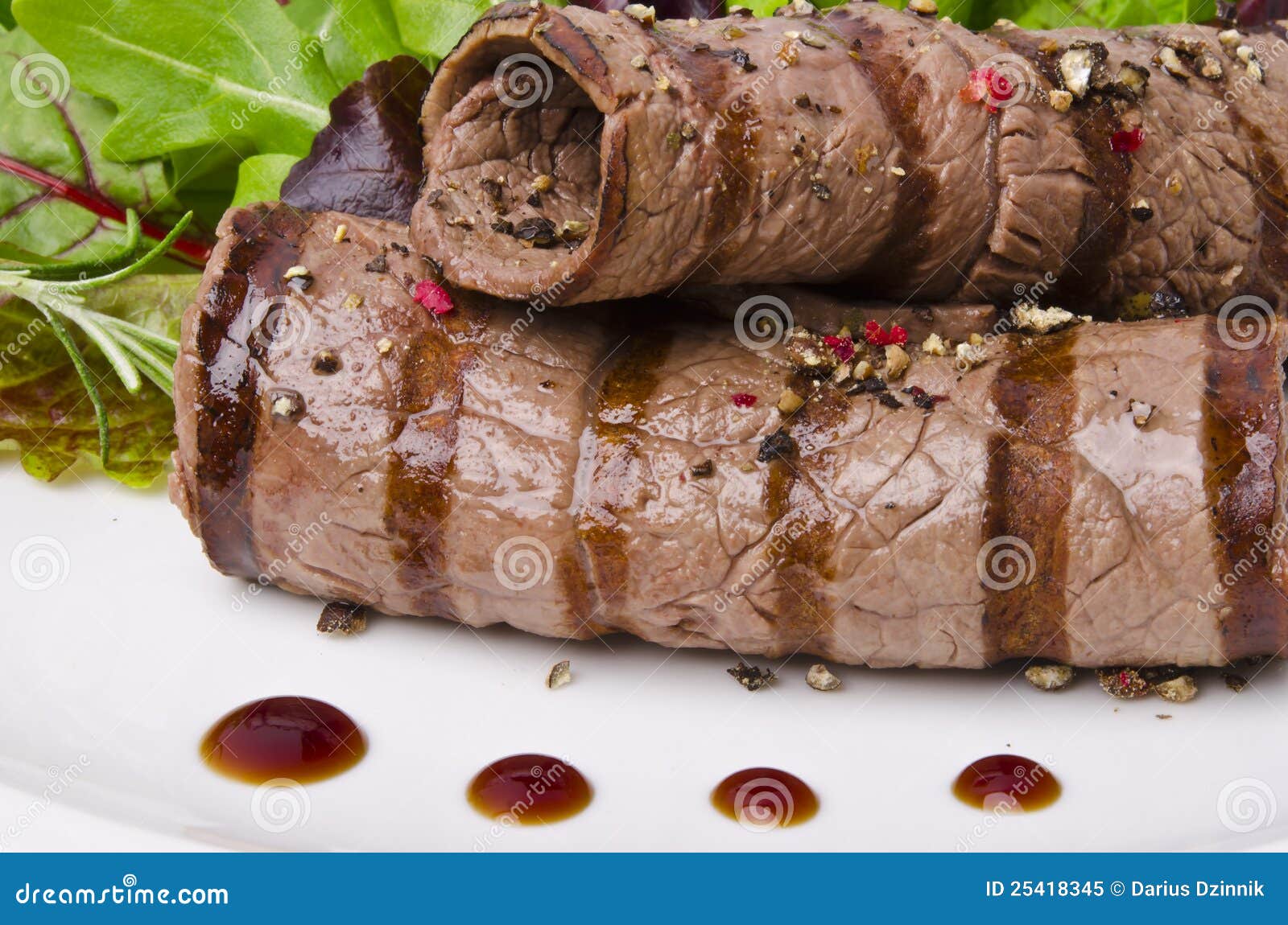 Beef olive stock image. Image of green, dish, beef, appetizer - 25418345
