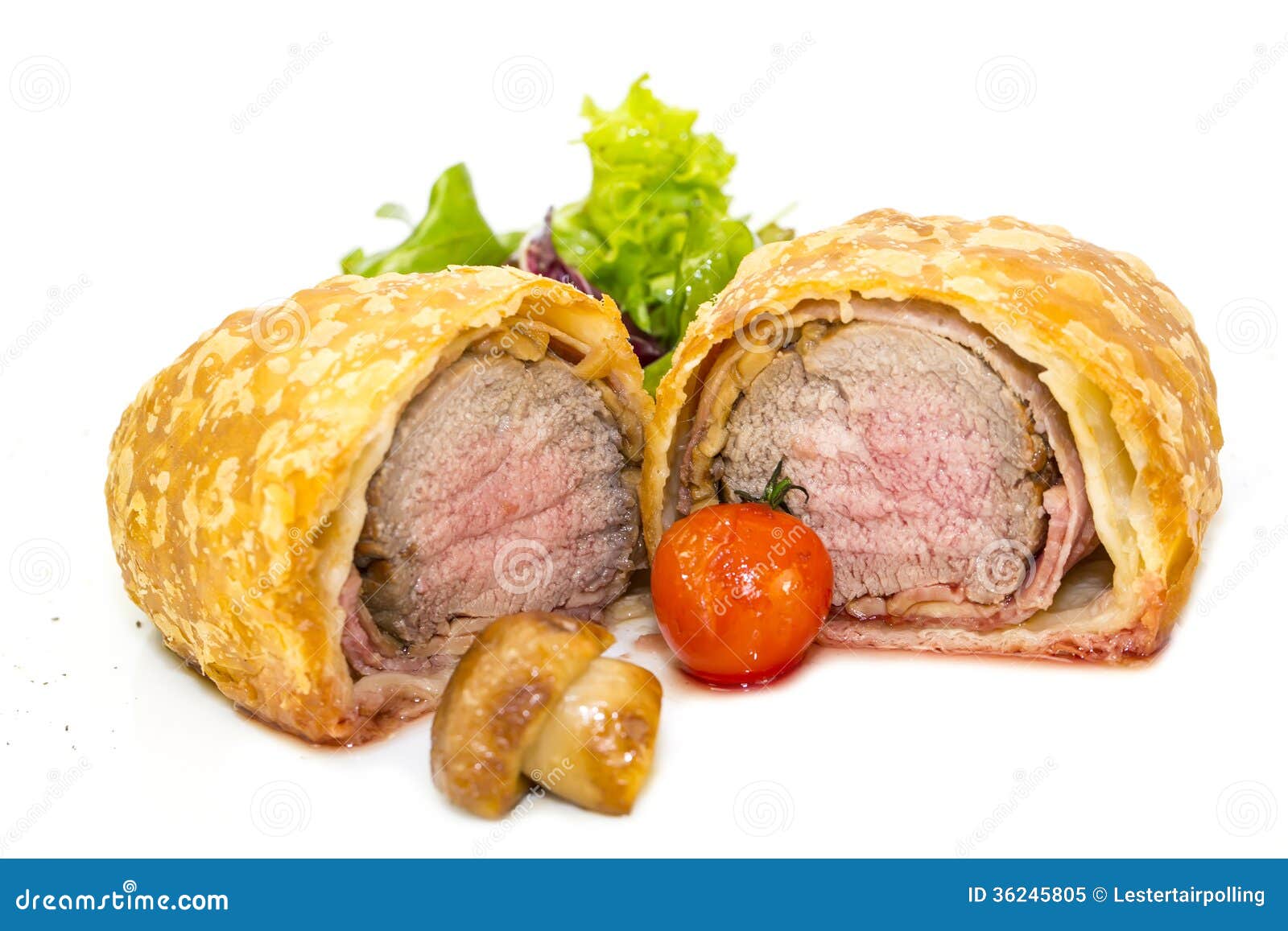 Beef in pastry stock image. Image of puff, meat, nutrition - 36245805
