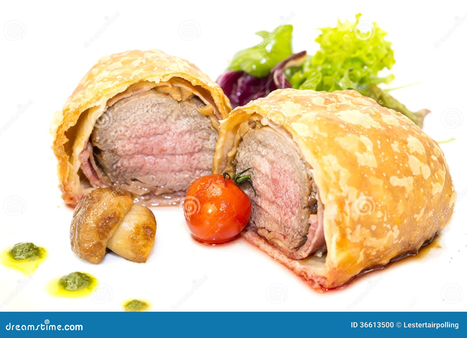 Beef in pastry stock photo. Image of food, boeuf, crust - 36613500
