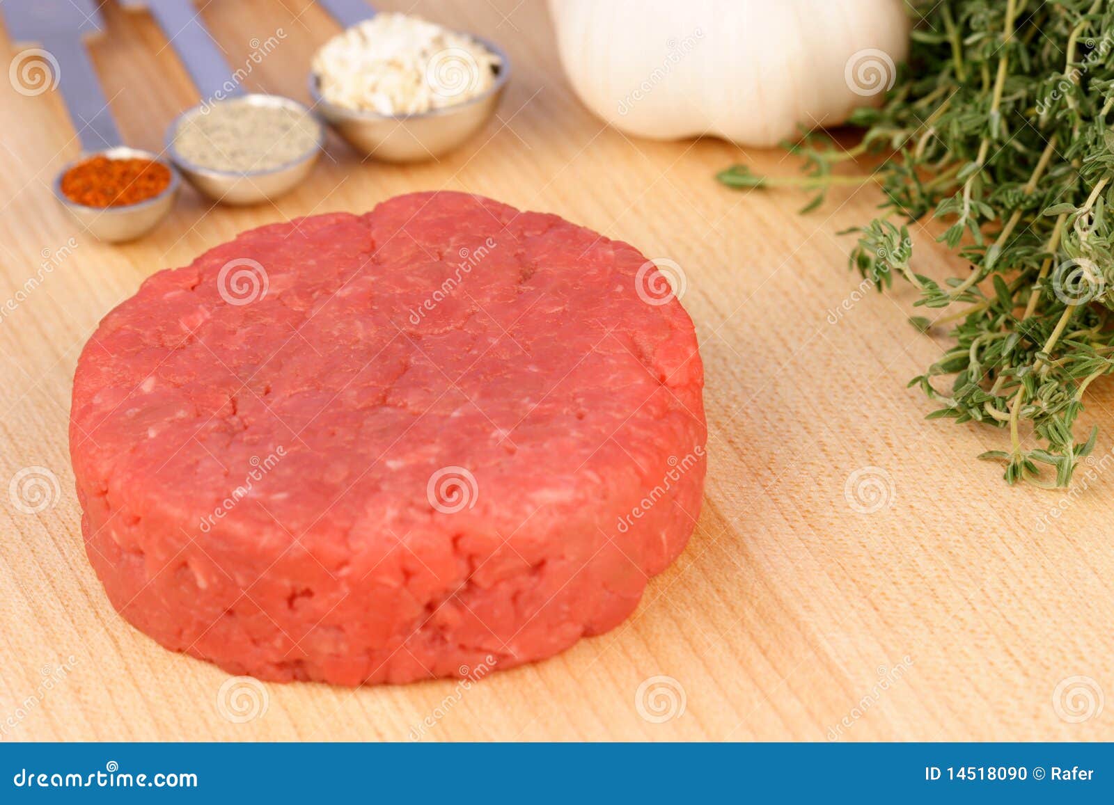 Beef patty stock photo. Image of meat, edible, measuring - 14518090