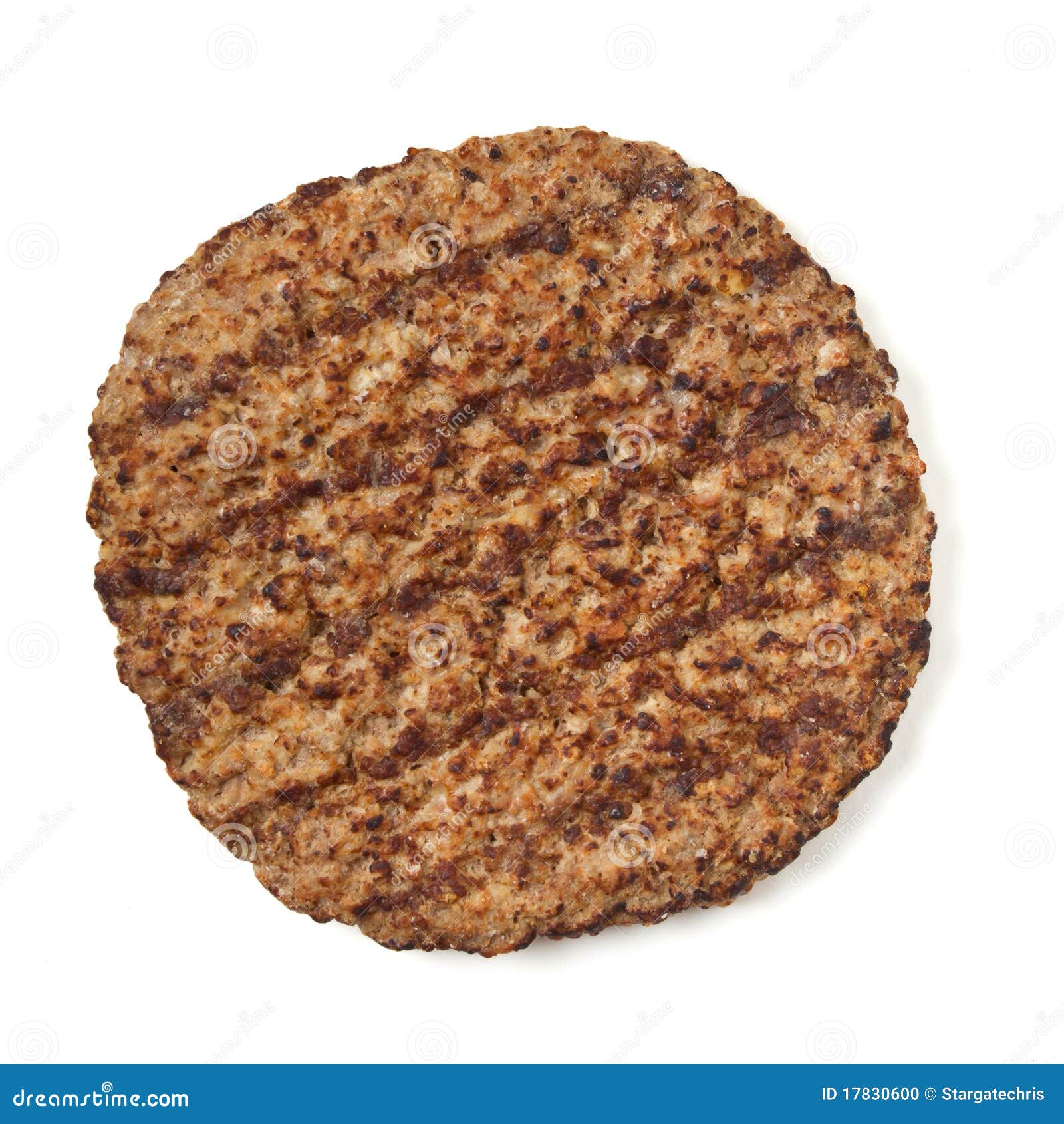 Cooked Ground Beef Patties