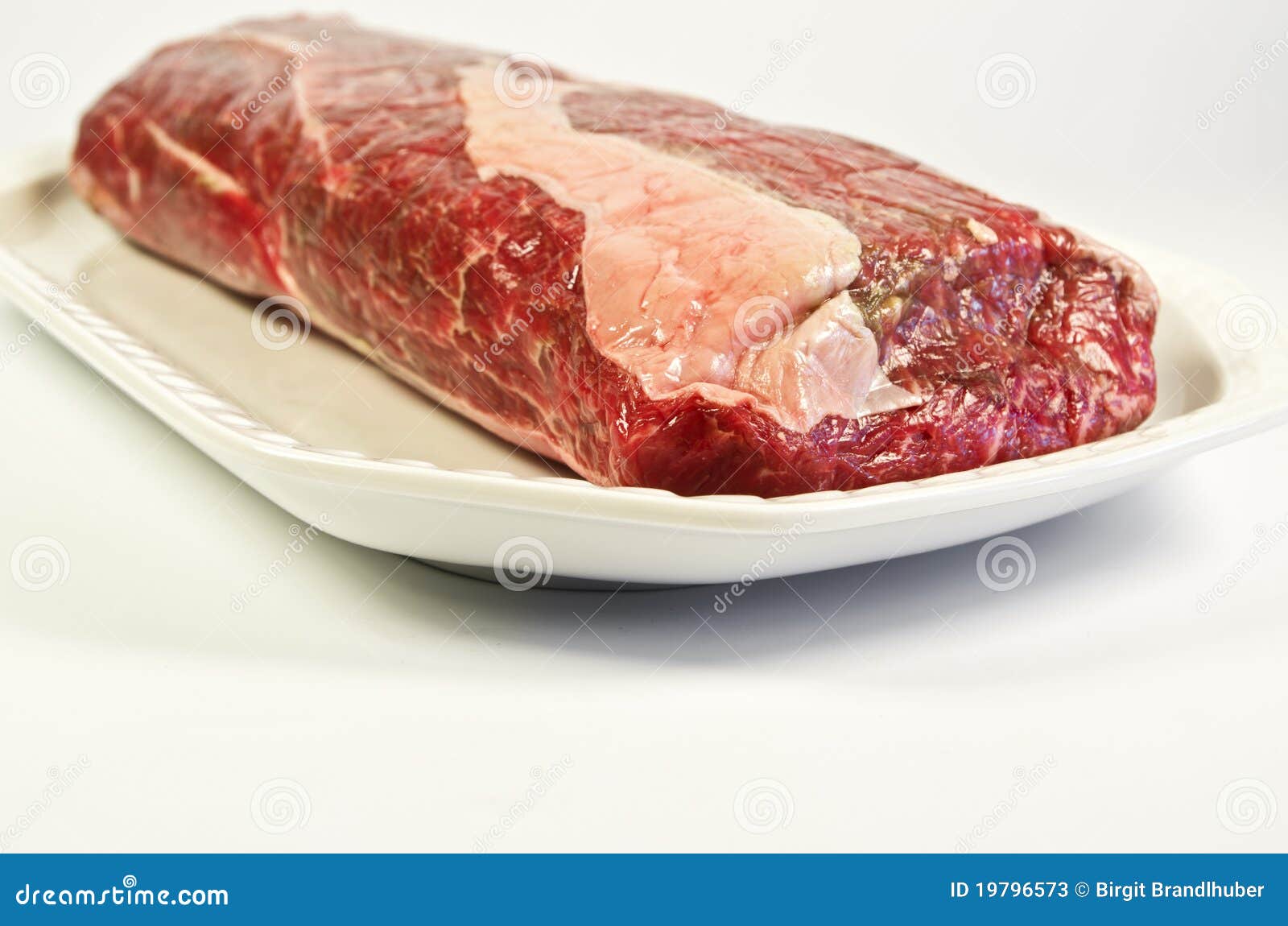 Beef On A Plate Stock Photos - Image: 19796573