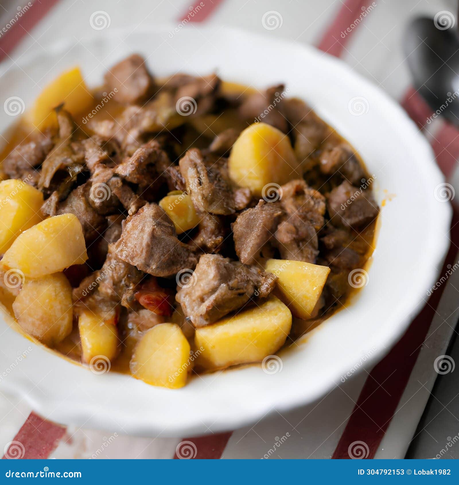Beef and Potato Stew stock illustration. Illustration of lunch - 304792153