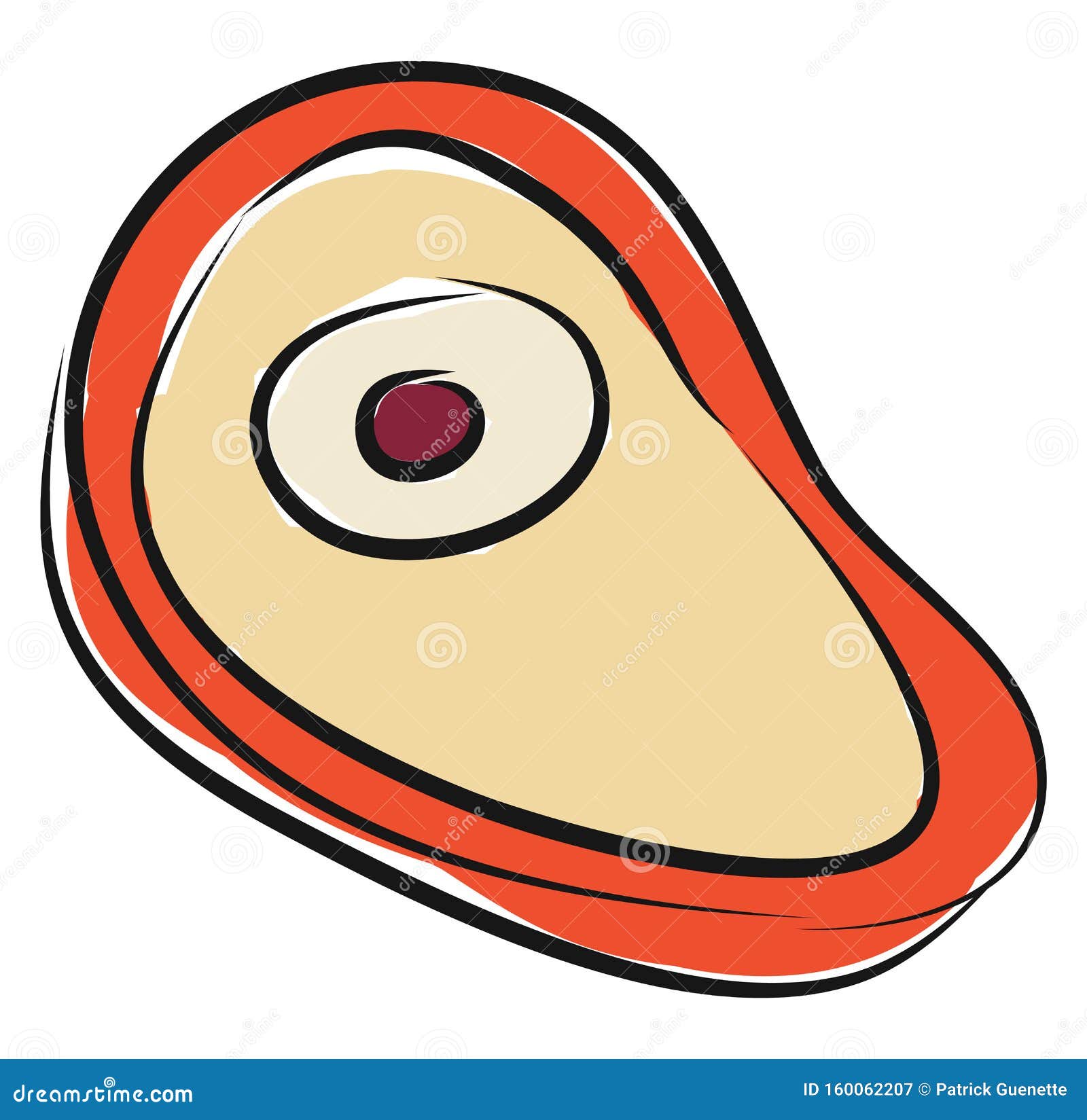 Beef Rib-eyeillustration Vector Stock Vector - Illustration of protein ...