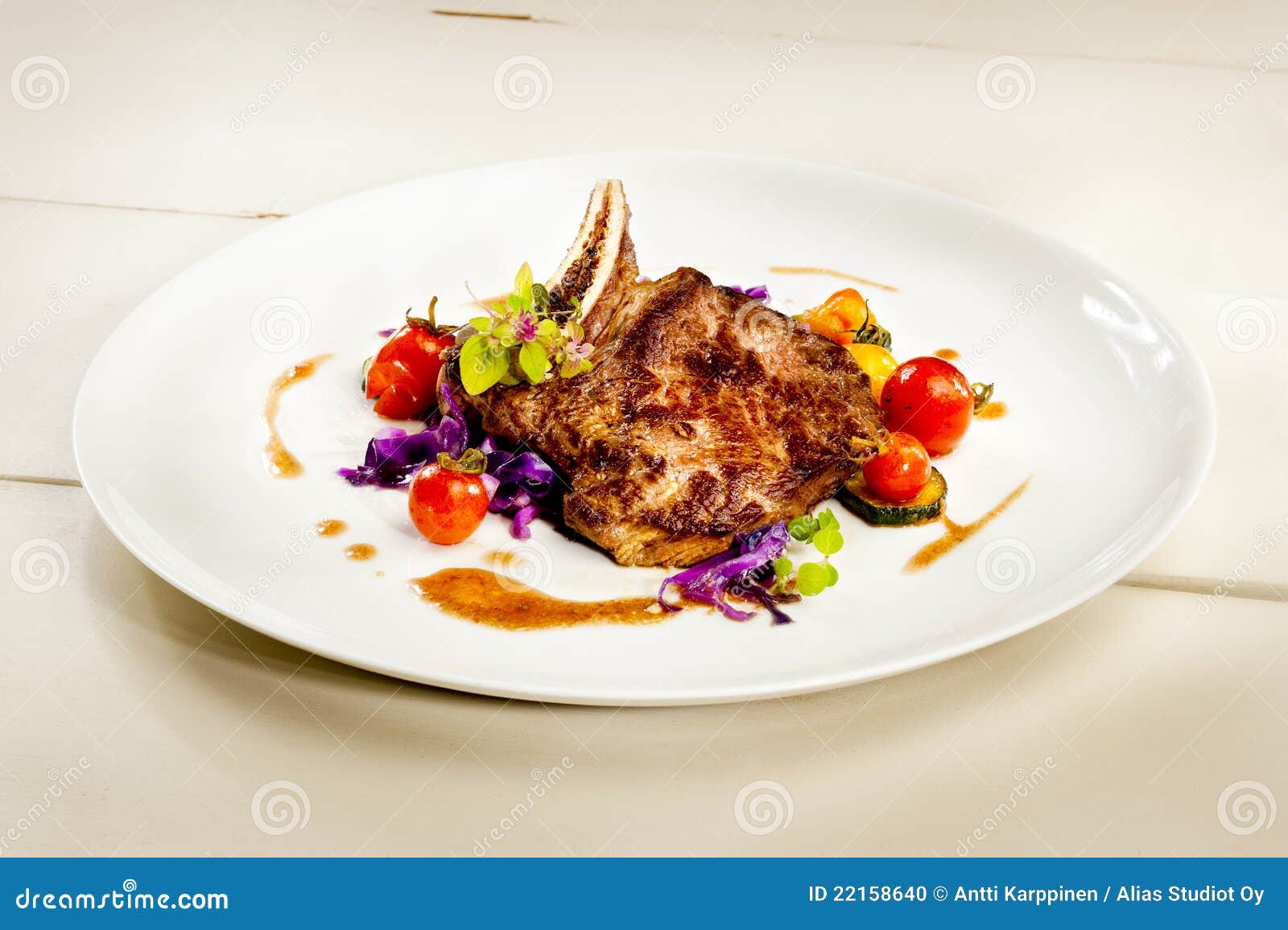 Beef ribs stock photo. Image of beef, table, wood, roasted - 22158640