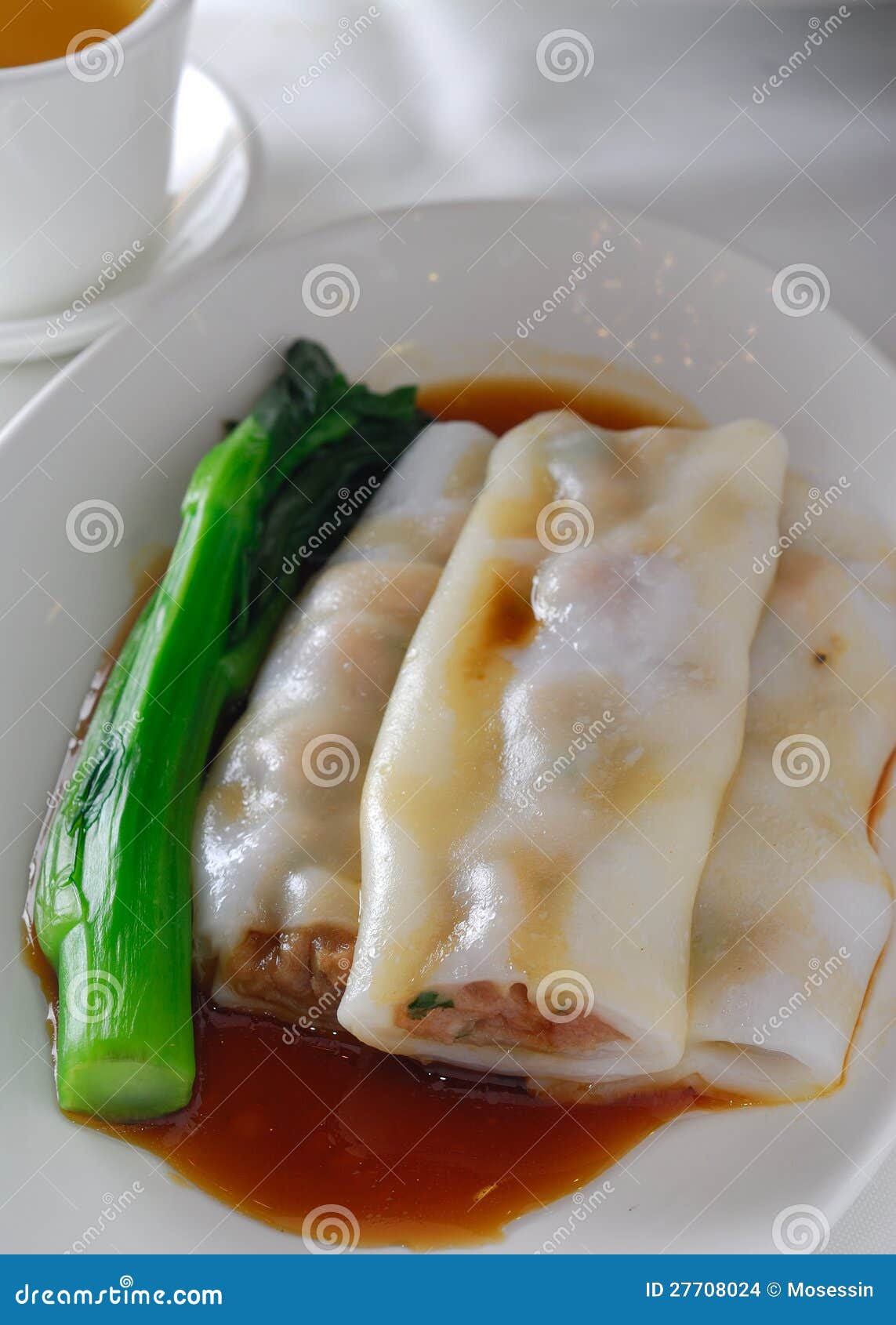 Beef rice sheet dim sim stock photo. Image of chinese - 27708024