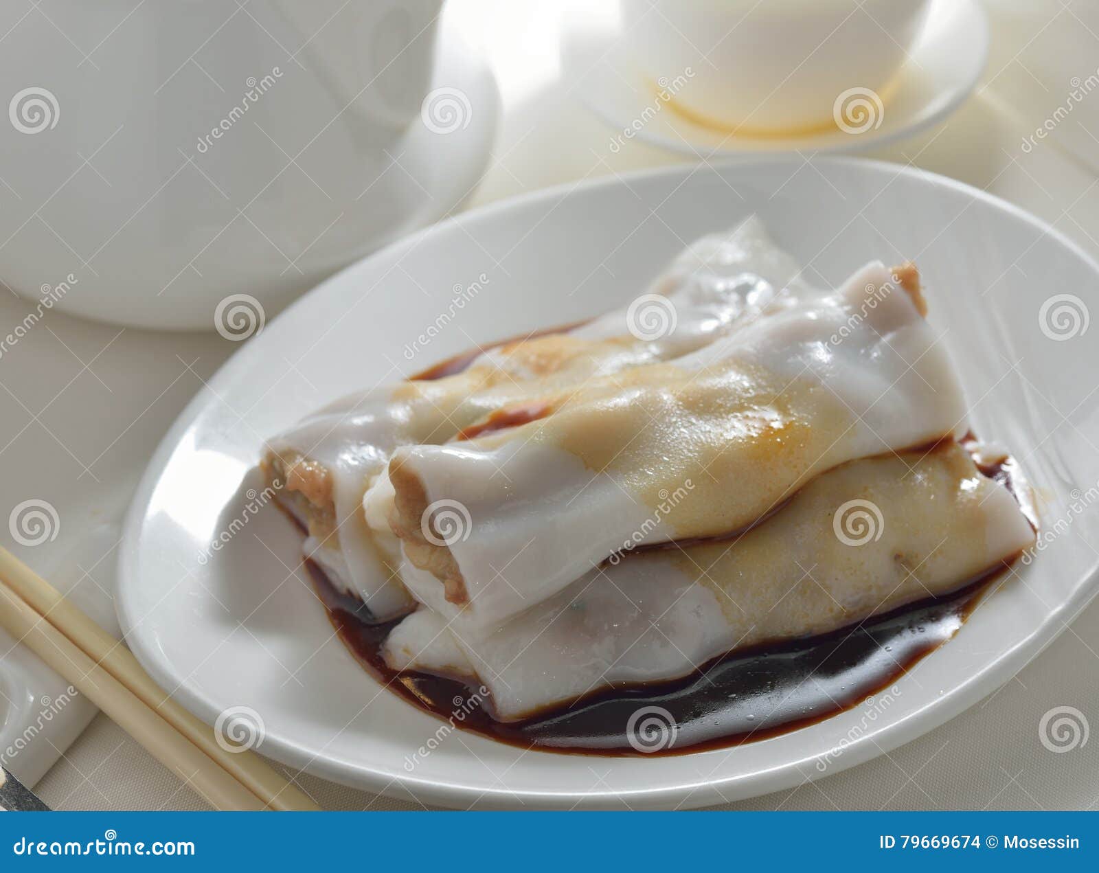 Beef rice sheet dim sim stock photo. Image of breakfast - 79669674