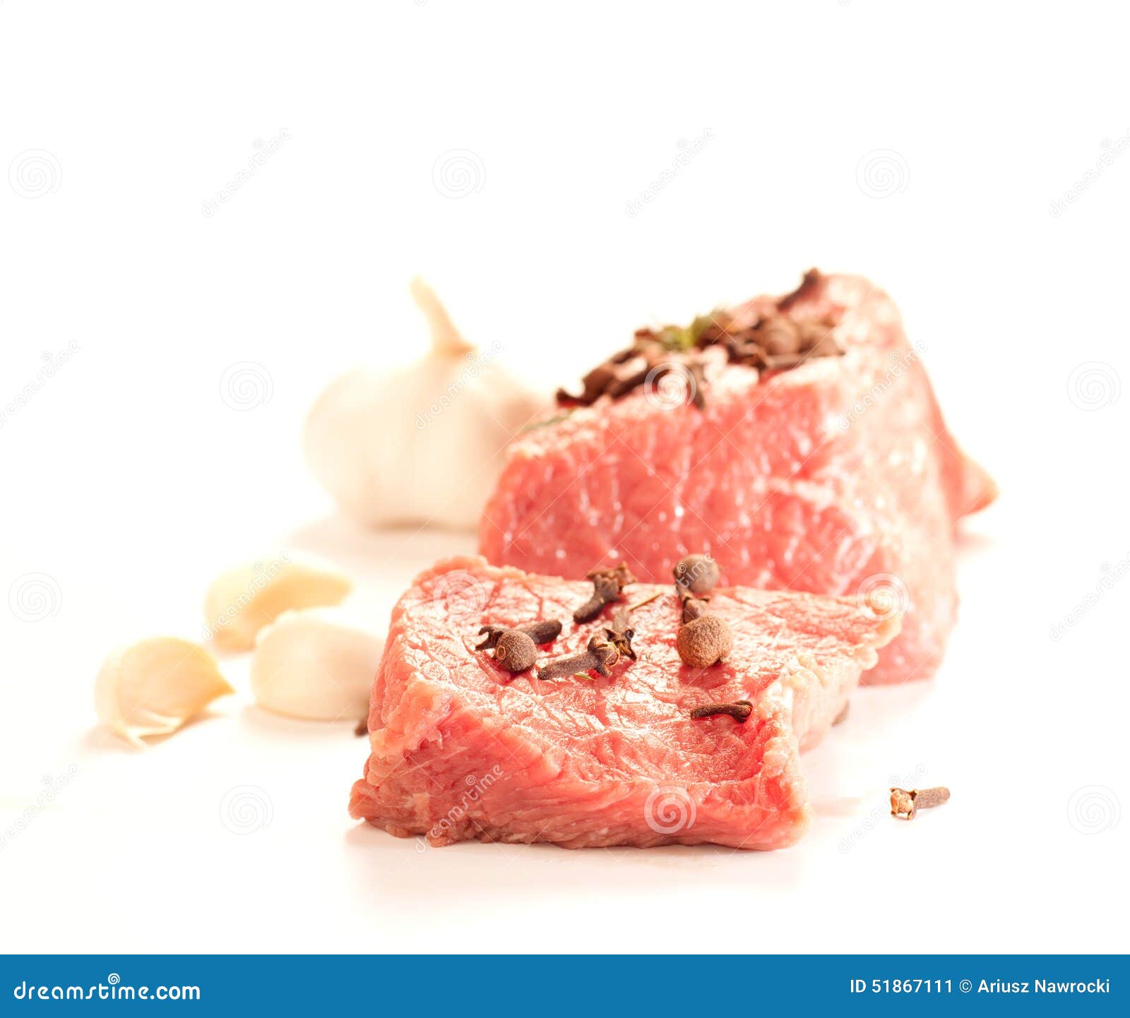 Beef stock image. Image of background, herbs, fillet - 51867111