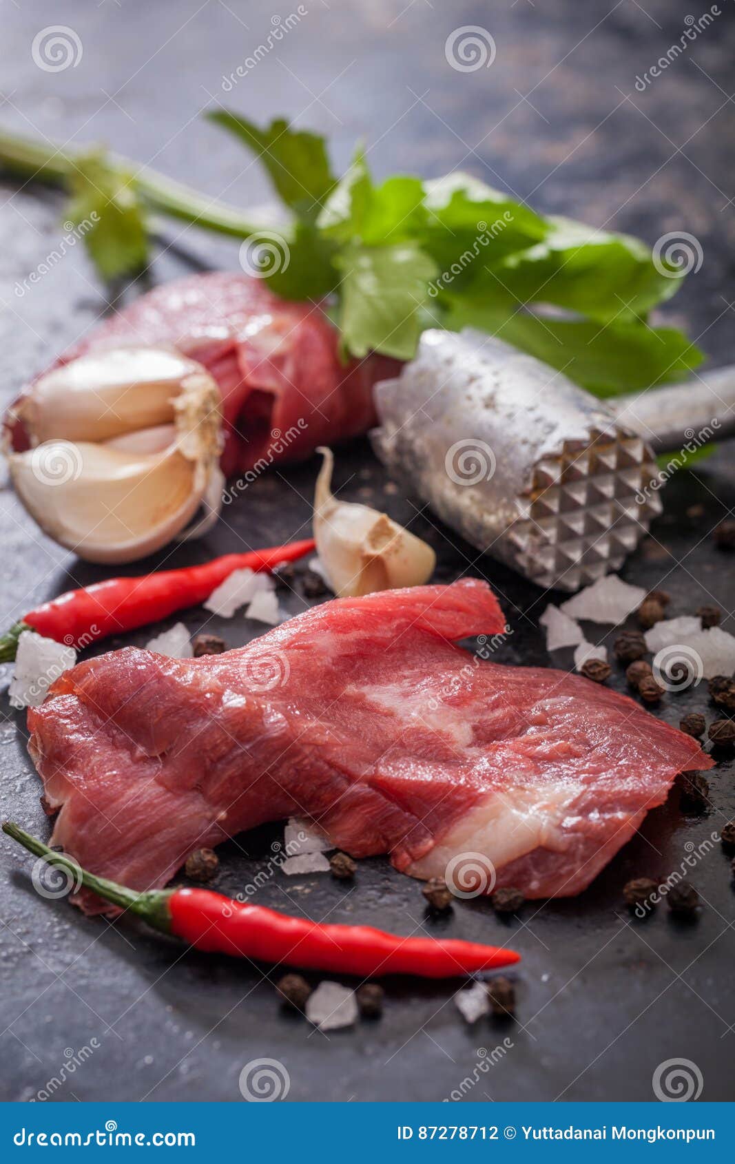 Beef slice stock photo. Image of nutrition, cooking, beef - 87278712