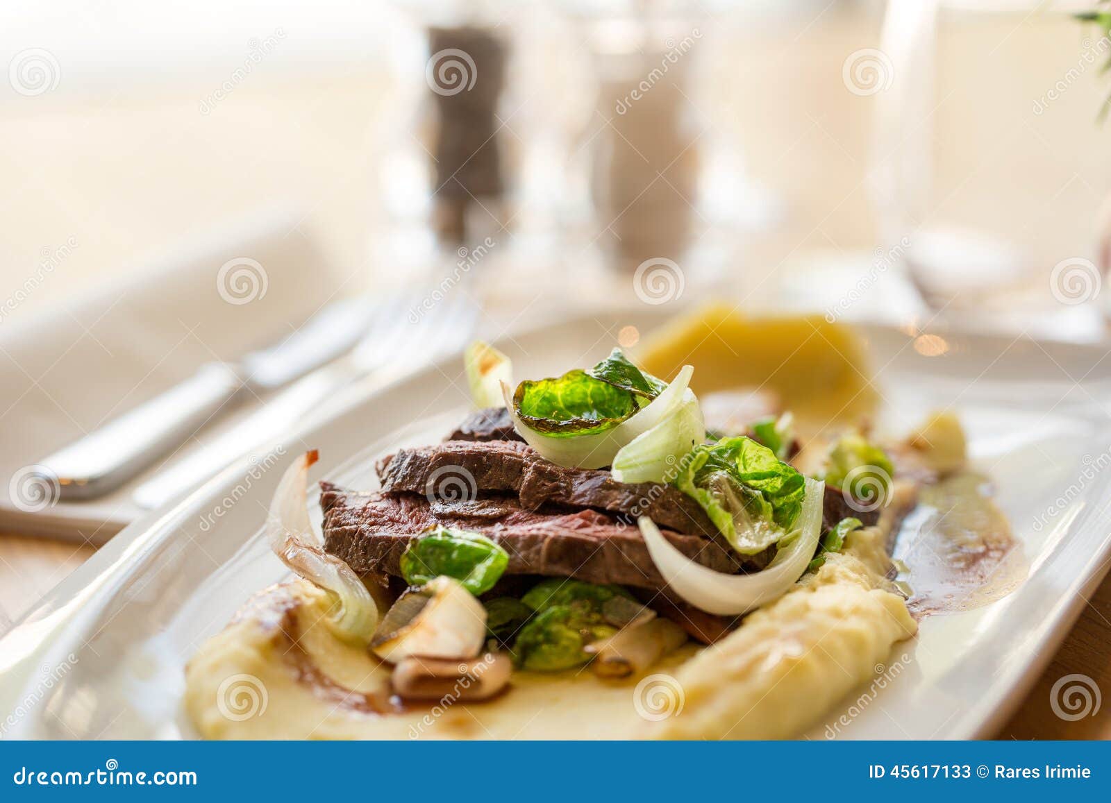 Beef stake stock image. Image of medium, filet, dinner - 45617133