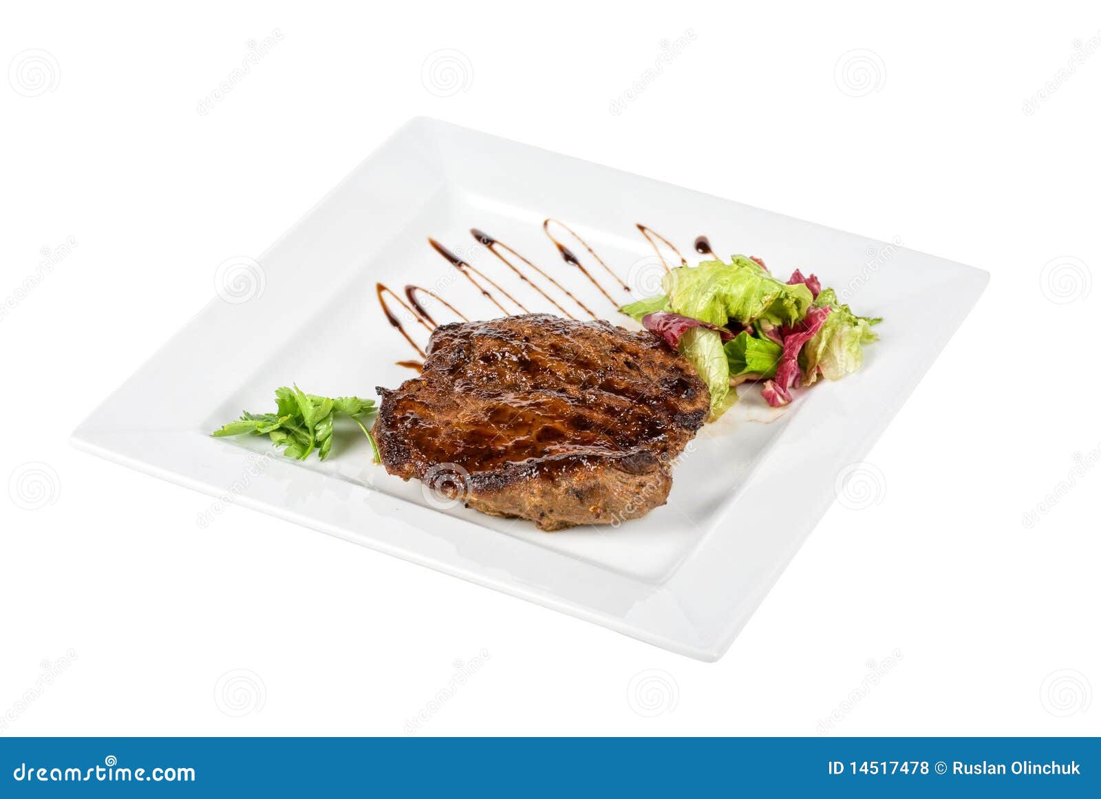 Beef steak stock photo. Image of barbecue, cooking, delicious - 14517478