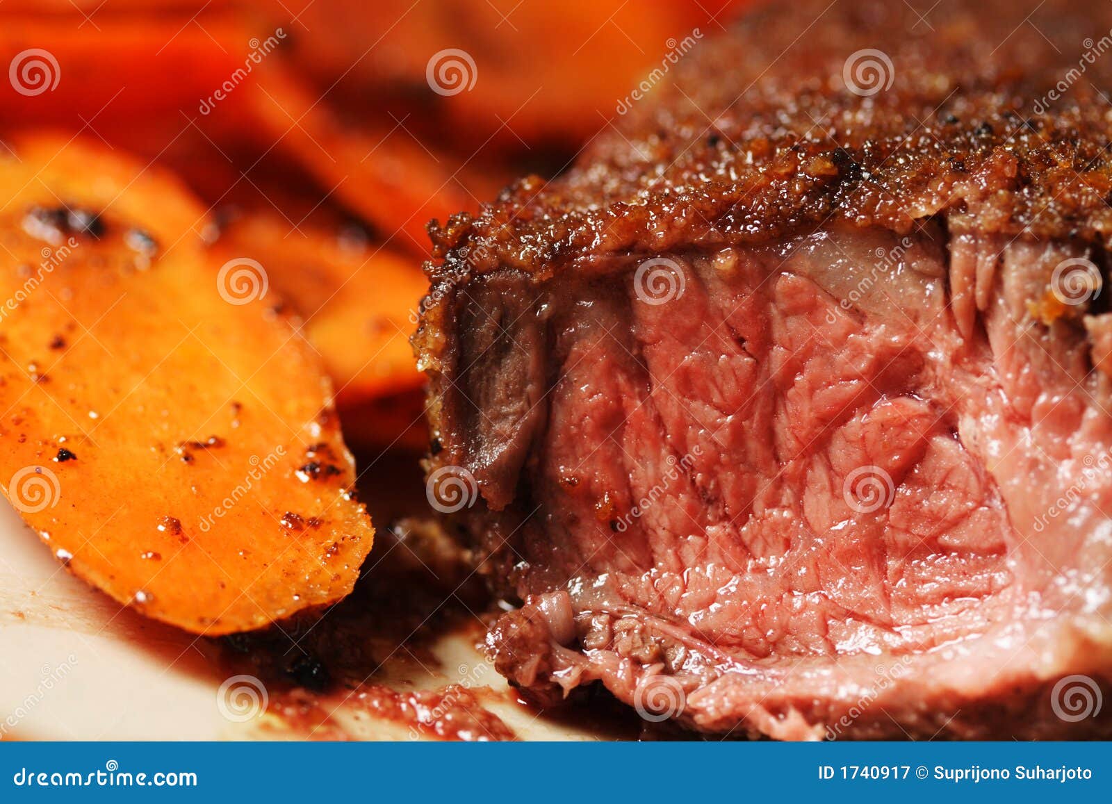 Beef steak stock image. Image of beef, tenderloin, dinner - 1740917