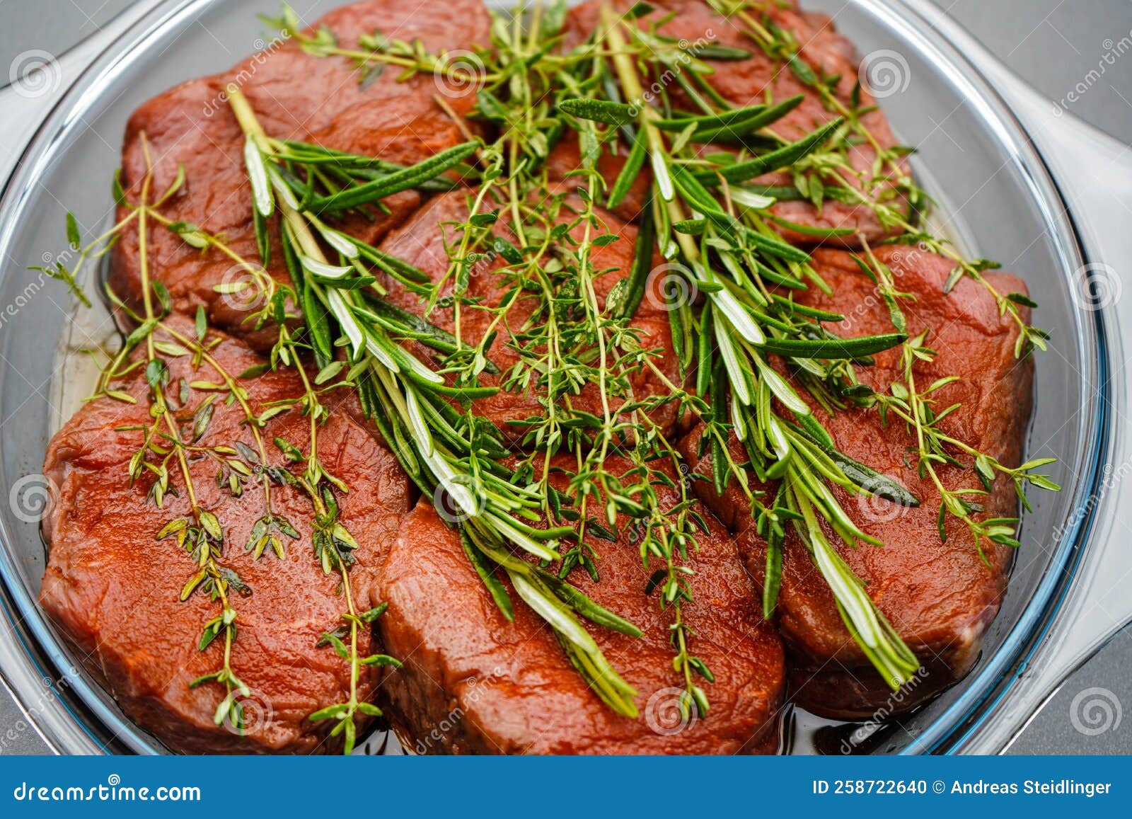 Beef steak fillet stock photo. Image of dinner, cooked - 258722640