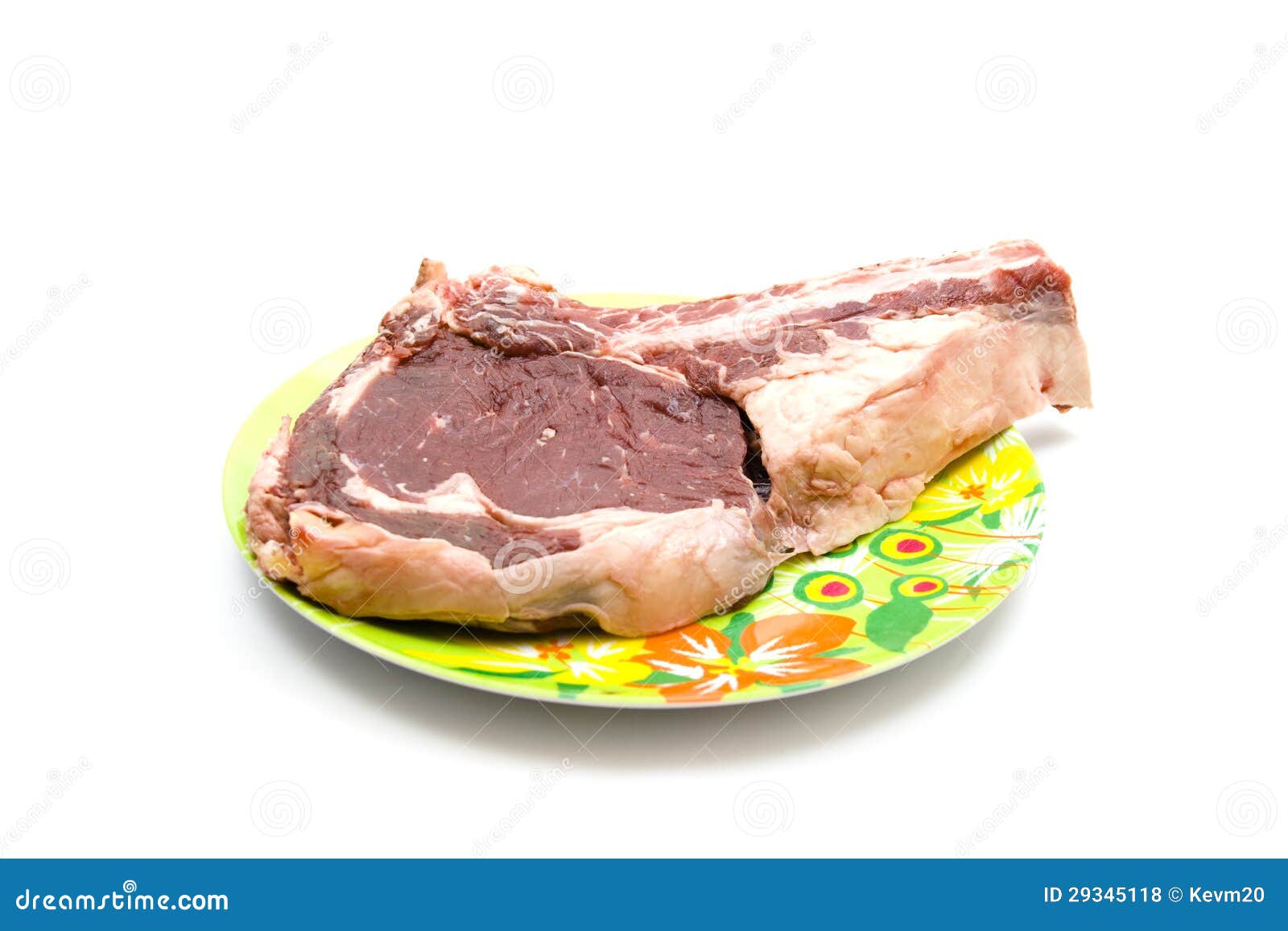 Beef Steak Meat on Plate stock photo. Image of plate - 29345118