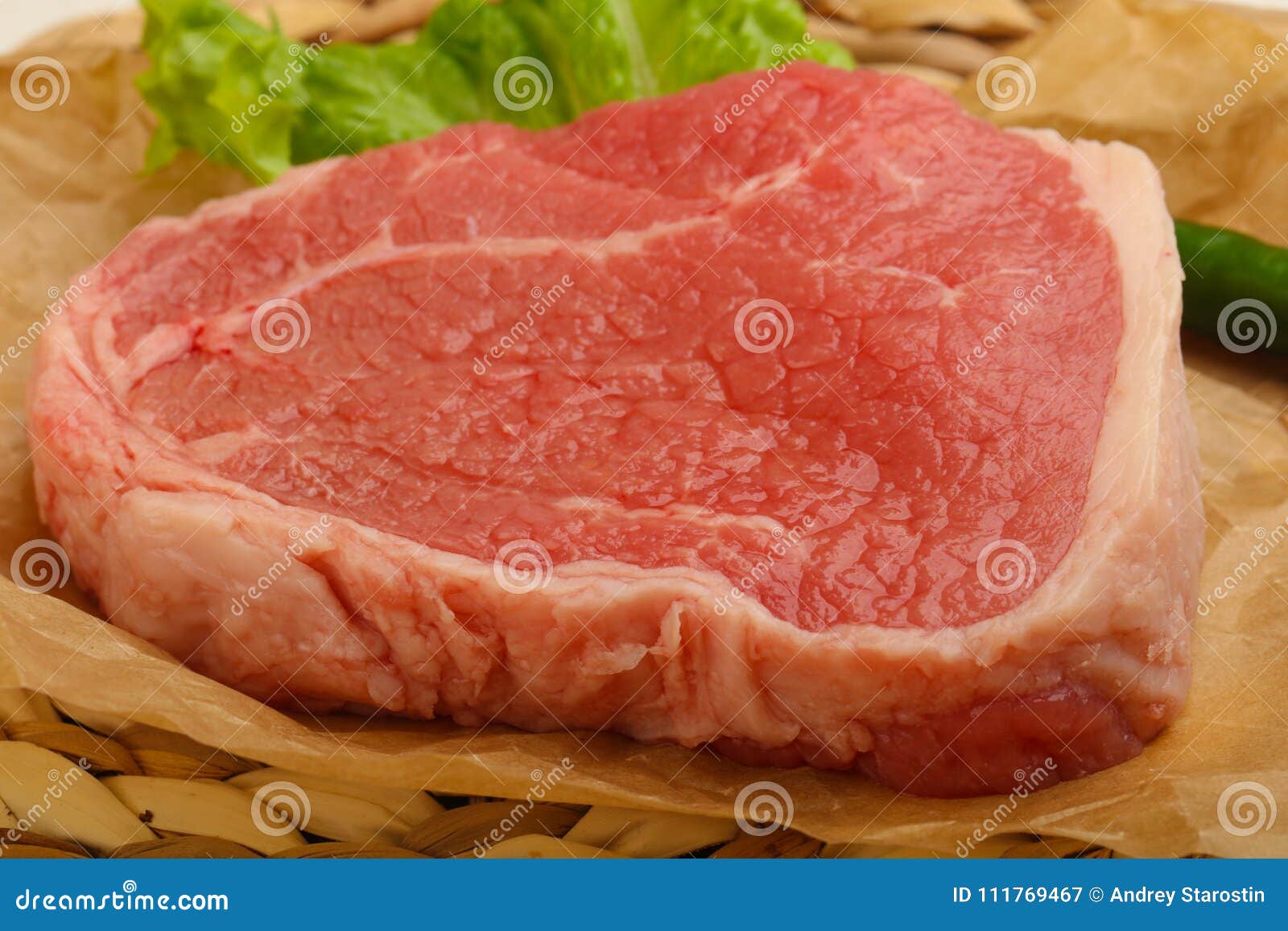 Beef steak raw stock image. Image of diet, animal, loin - 111769467