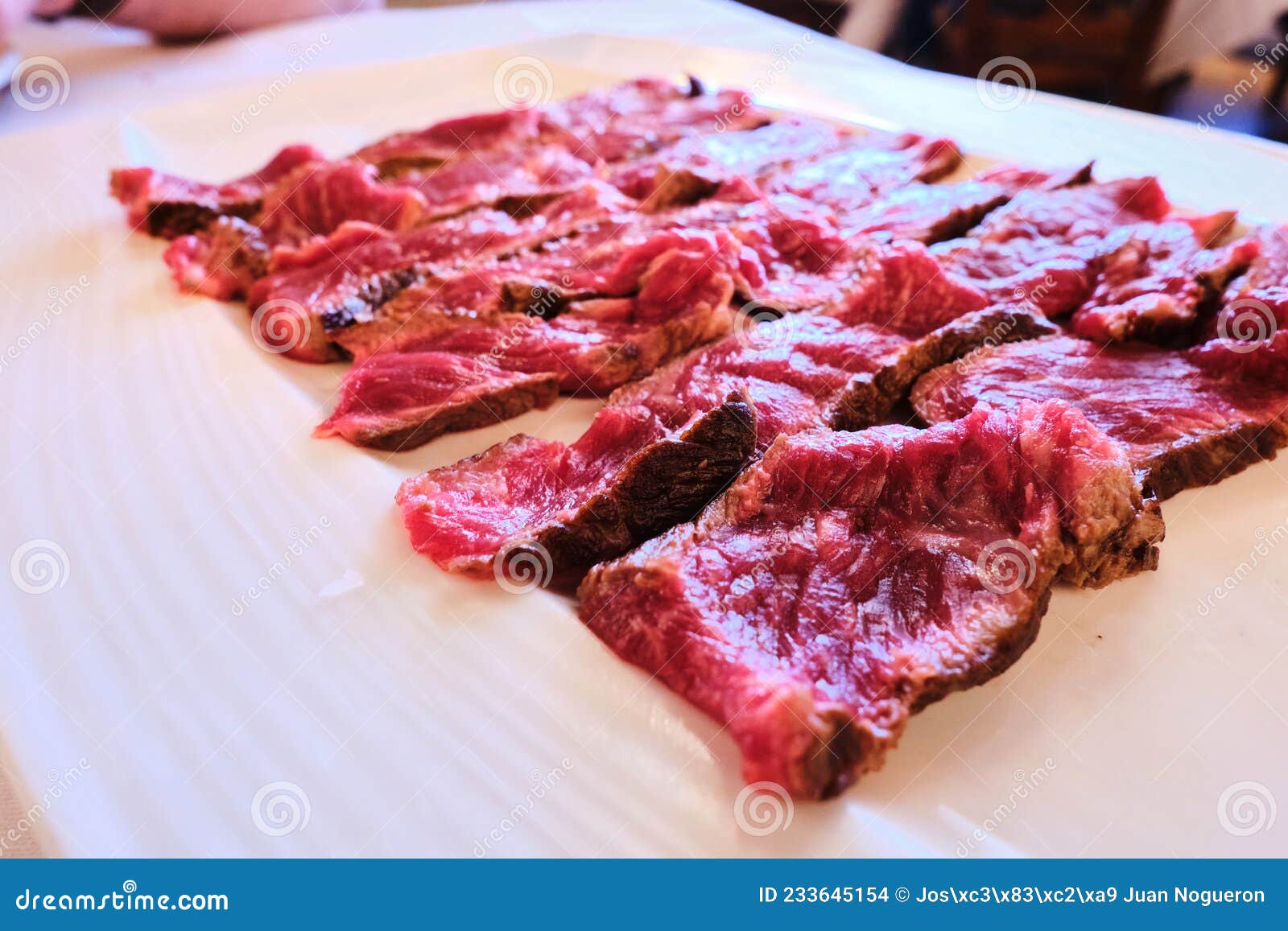Beef Steaks for Cooking on the Stone Stock Photo - Image of steaks ...