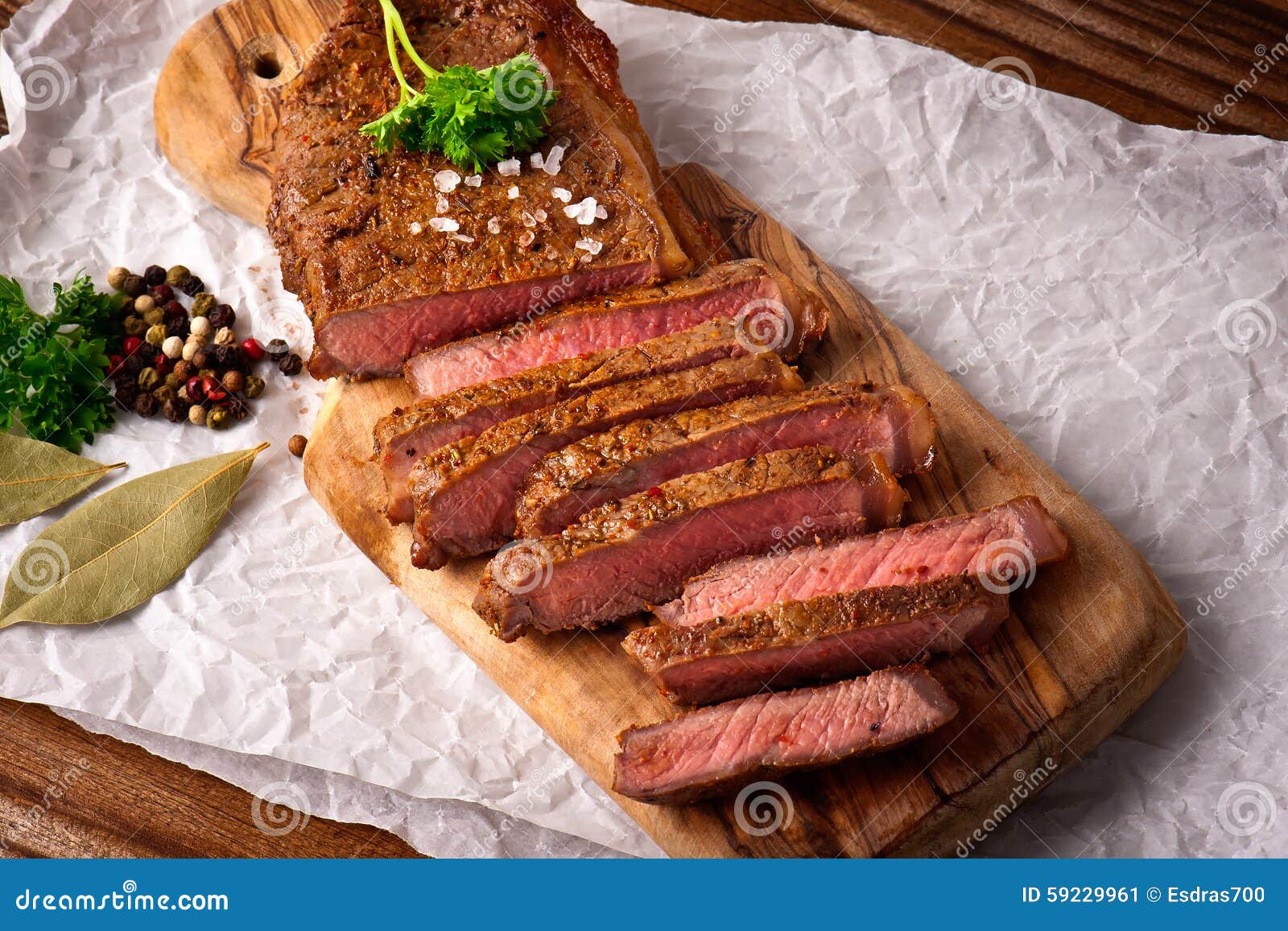 Beef steaks stock image. Image of fatless, fried, piece - 59229961