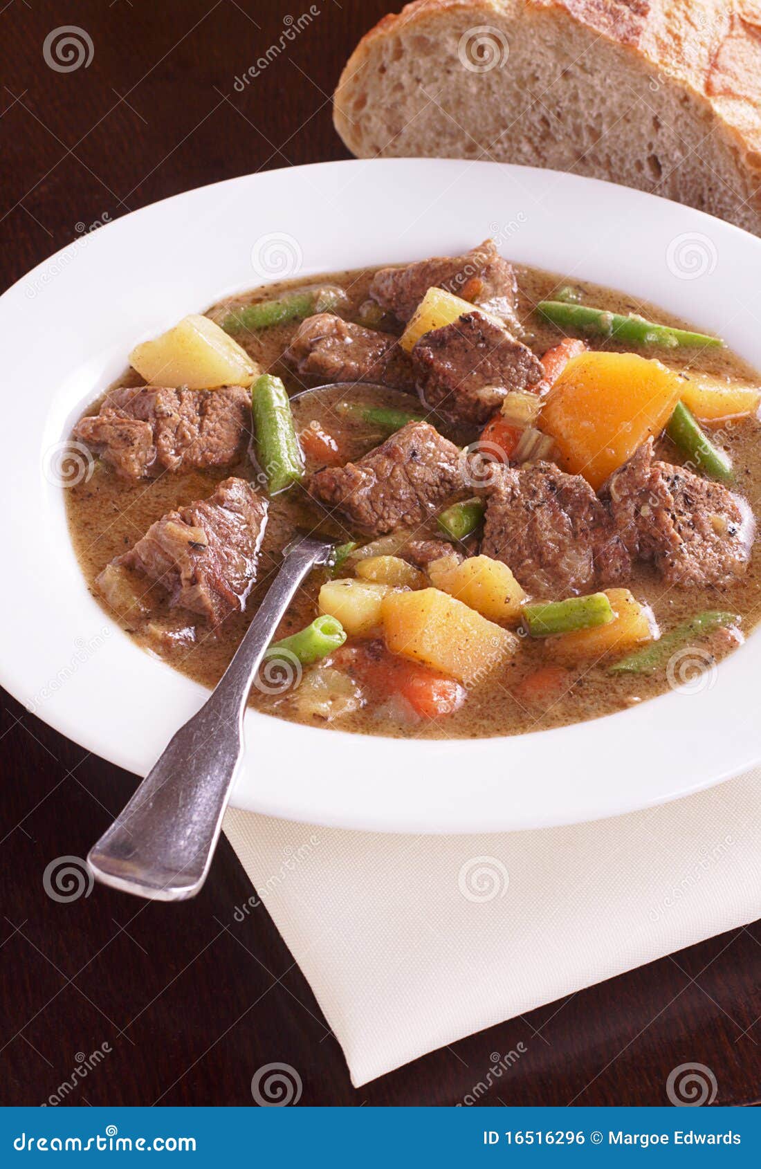 Beef stew stock photo. Image of herb, napkin, vertical - 16516296