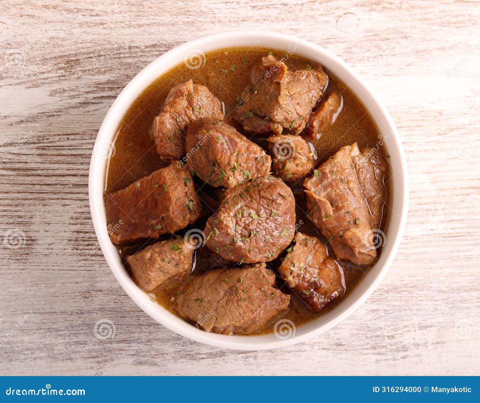 Beef stew in bowl stock photo. Image of stew, view, homemade - 316294000