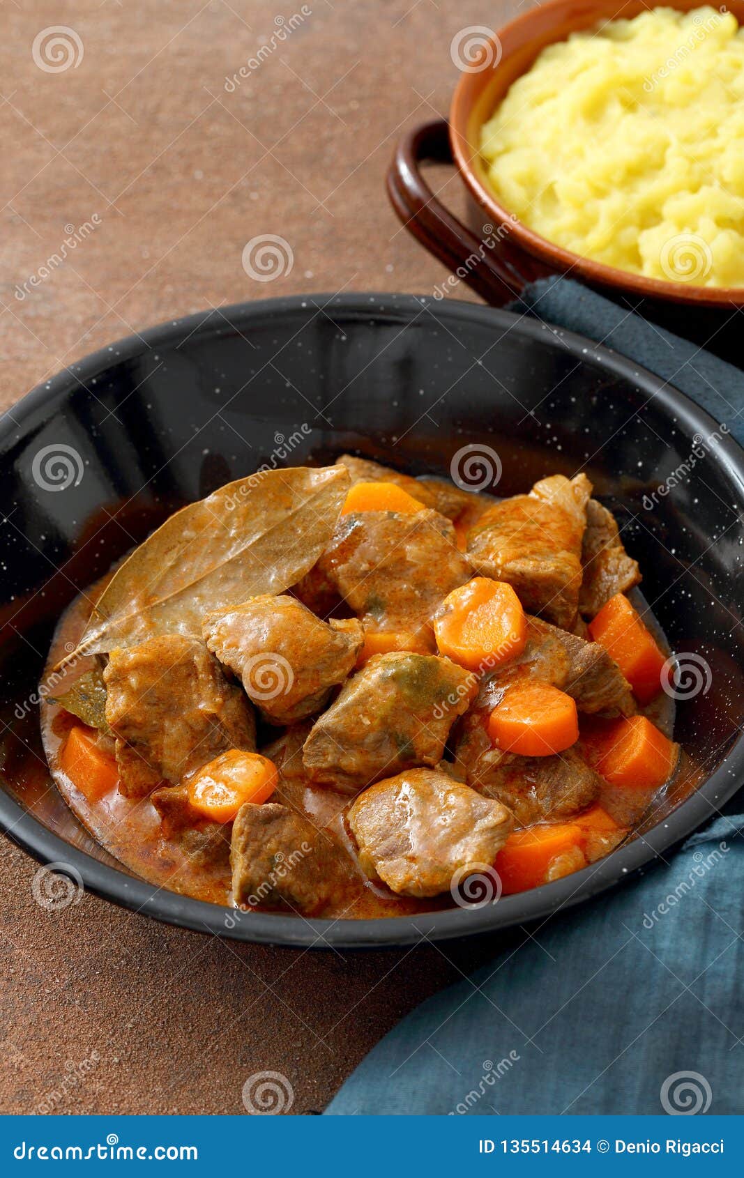 Beef stew with carrots stock photo. Image of dumpling - 135514634