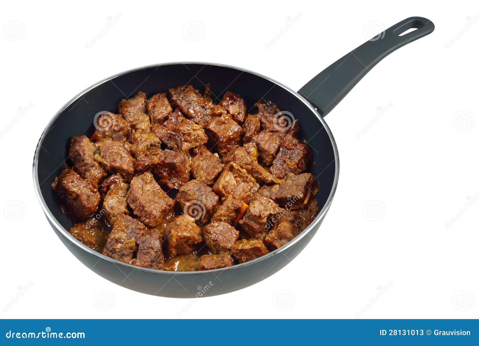 Beef stew in pan stock image. Image of meat, spice, veal - 28131013