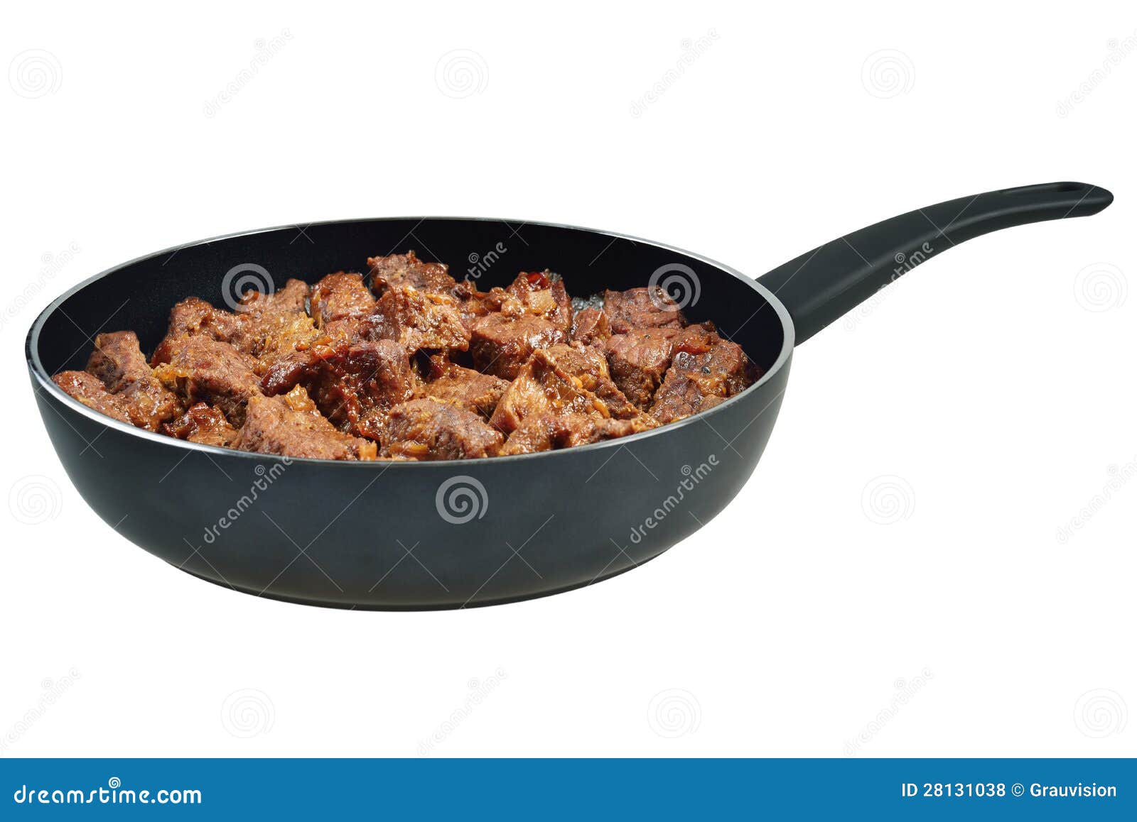 Beef stew in pan stock photo. Image of chop, thyme, veal - 28131038